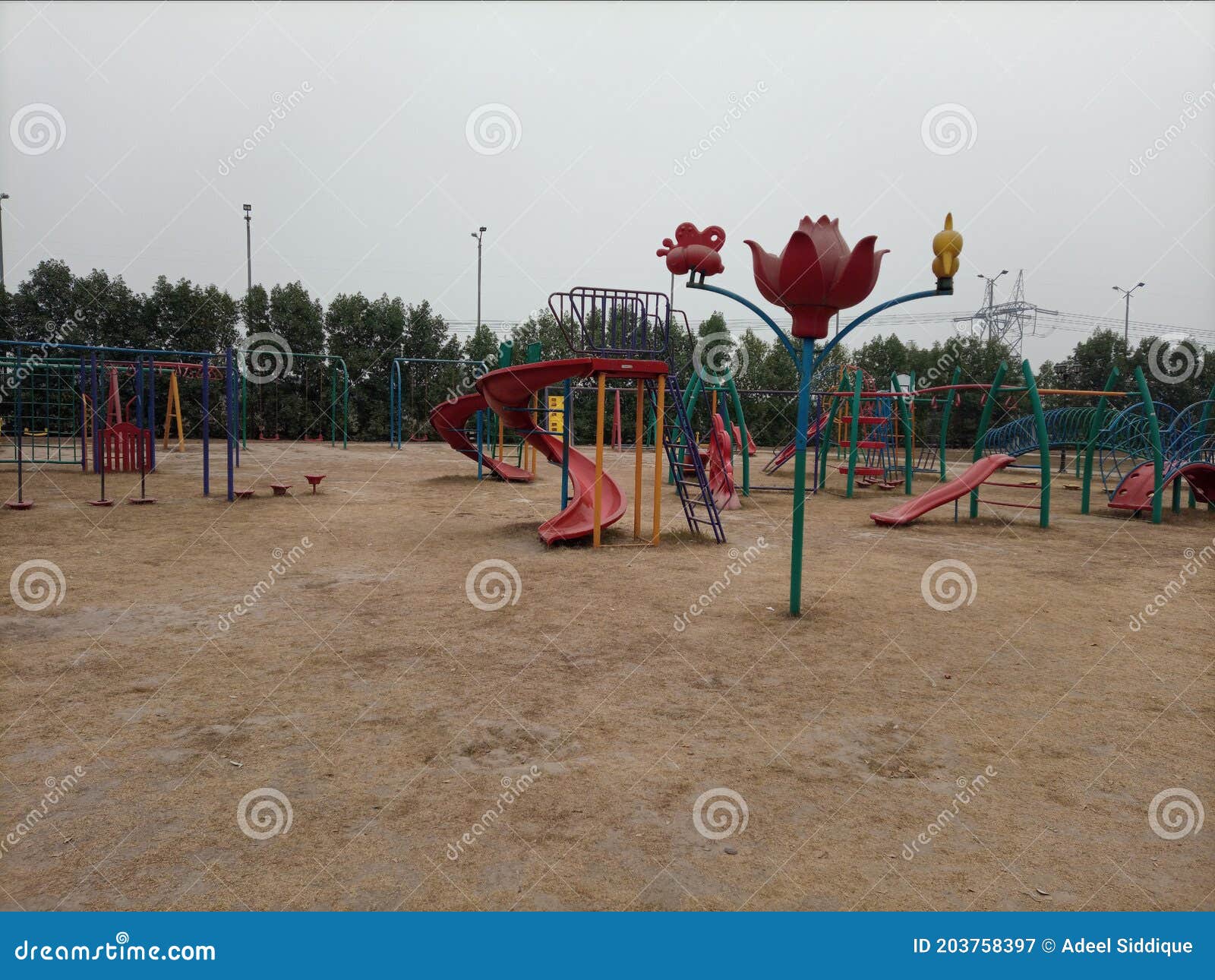 Best Recreational Playground Stock Image - Image of person, child ...