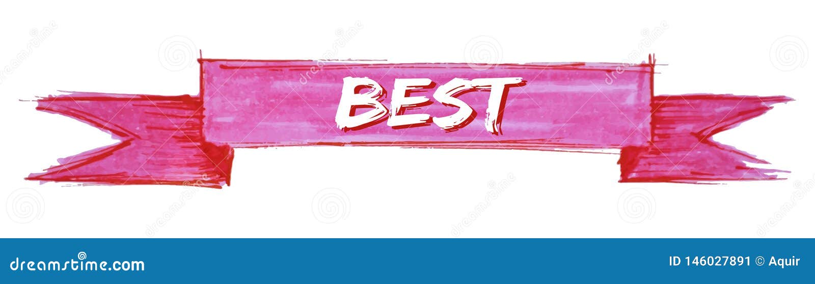 Best ribbon stock vector. Illustration of paint, ribbon - 146027891