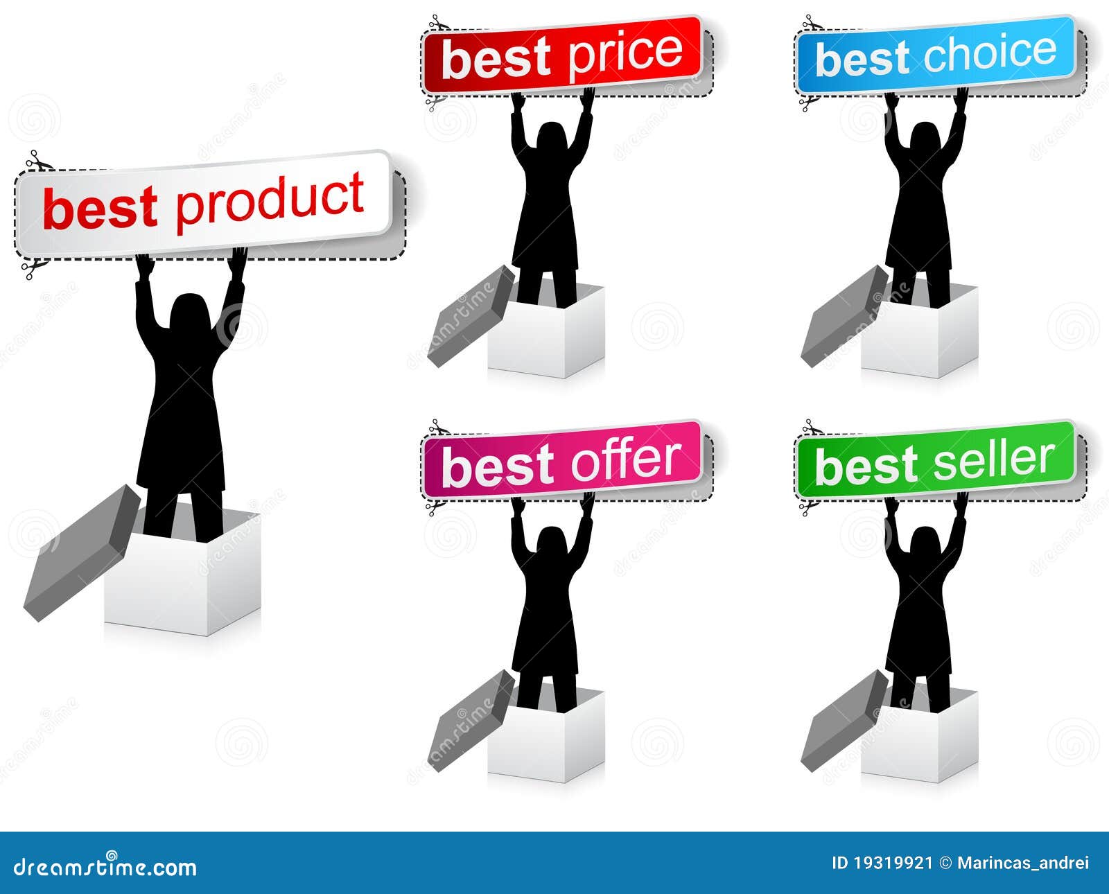 Best sale banners stock vector. Illustration of messenger - 19319921
