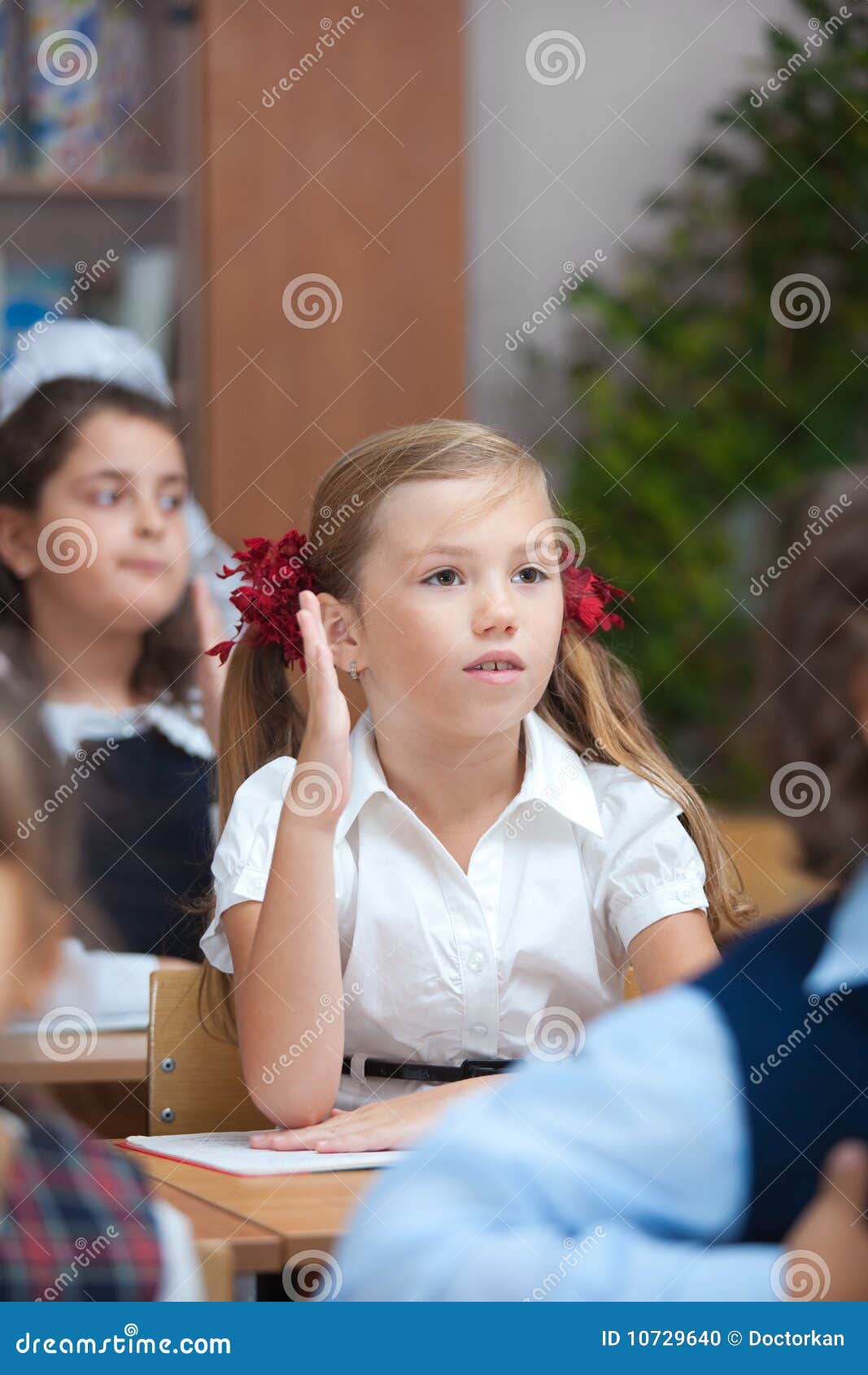 Best Schoolchild in Classroom Stock Photo - Image of beginnings ...