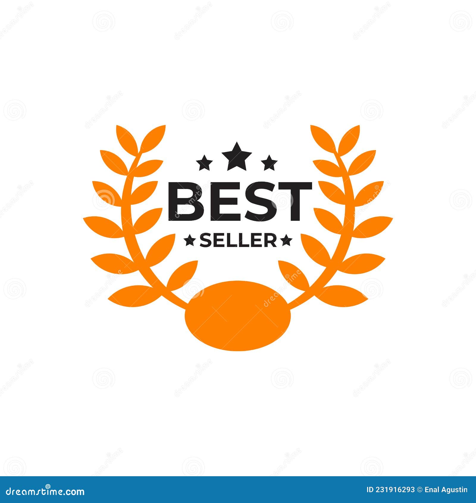 Best Seller Product Emblem Logo Design Stock Vector - Illustration of ...