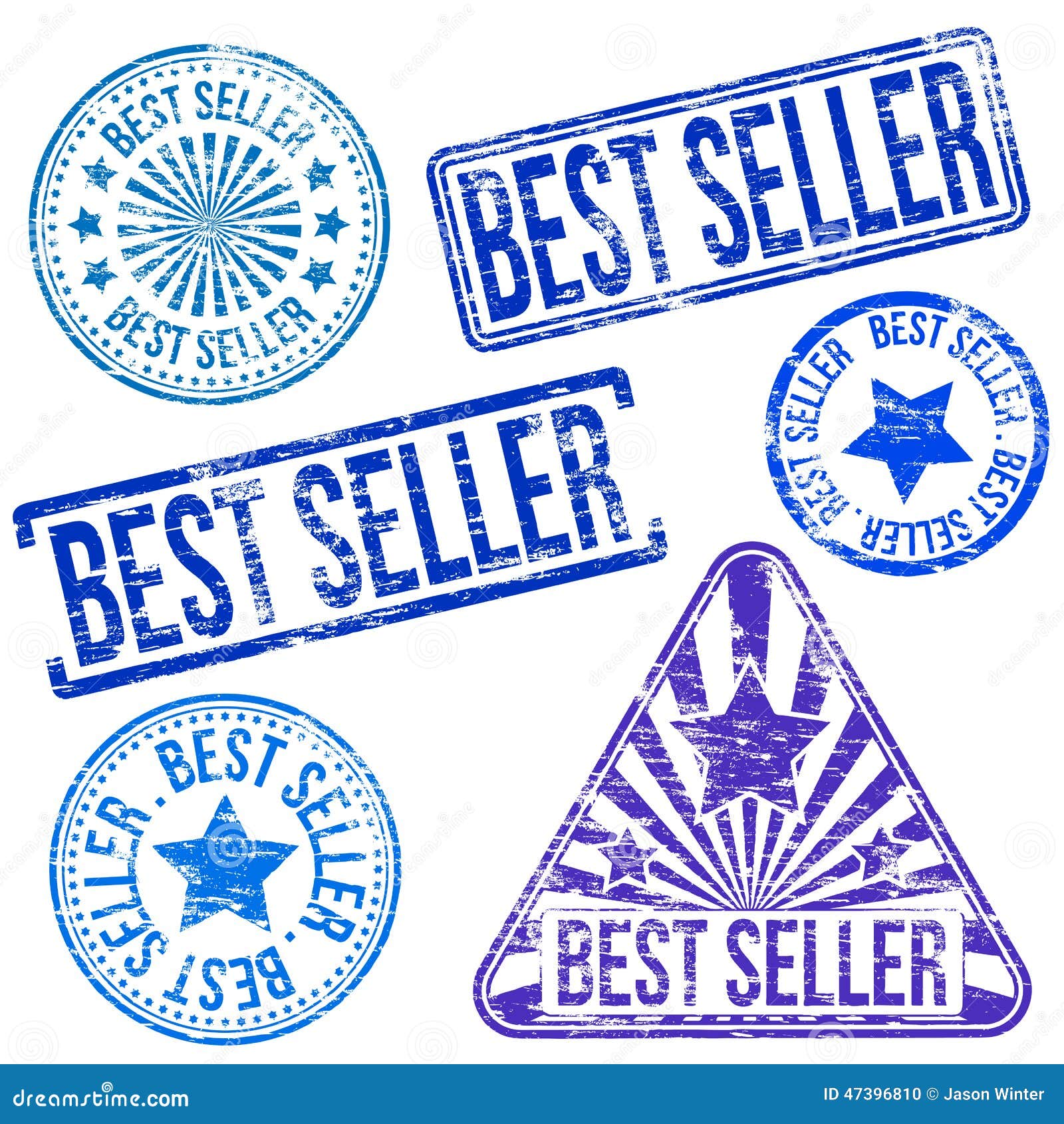 Best Seller Stamps stock vector. Illustration of stamp - 47396810