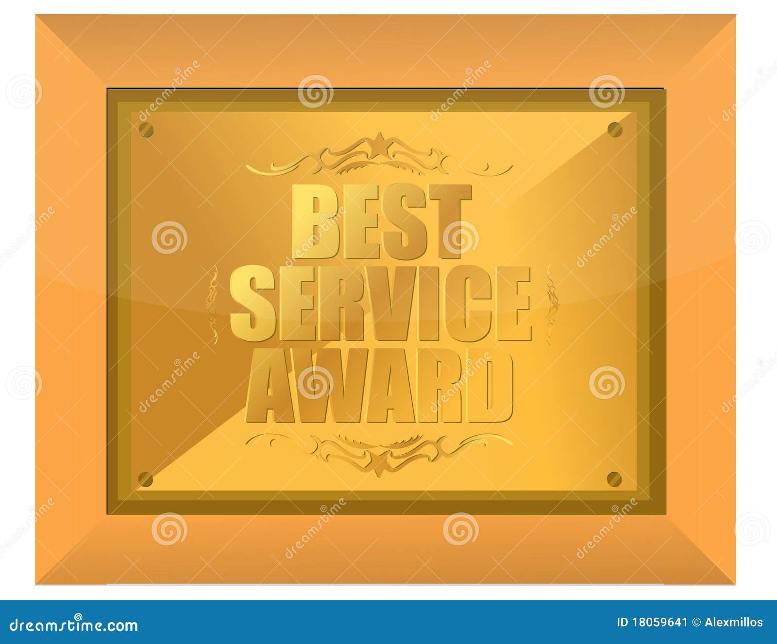 Best Service Sign Stock Illustration | CartoonDealer.com #103178107