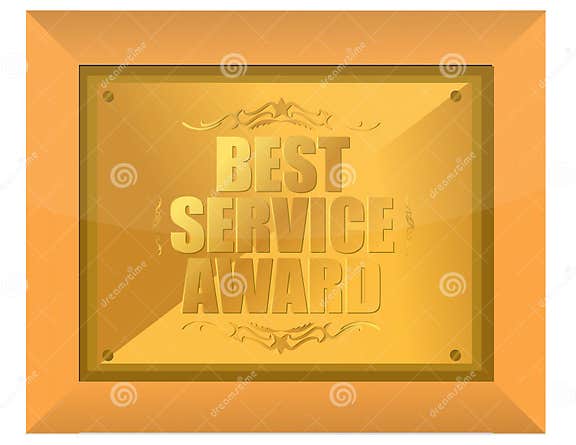 Best service award stock vector. Illustration of competition - 18059641