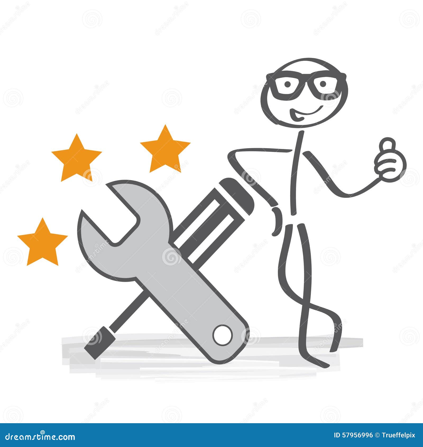 Best service stock illustration. Illustration of quality - 57956996