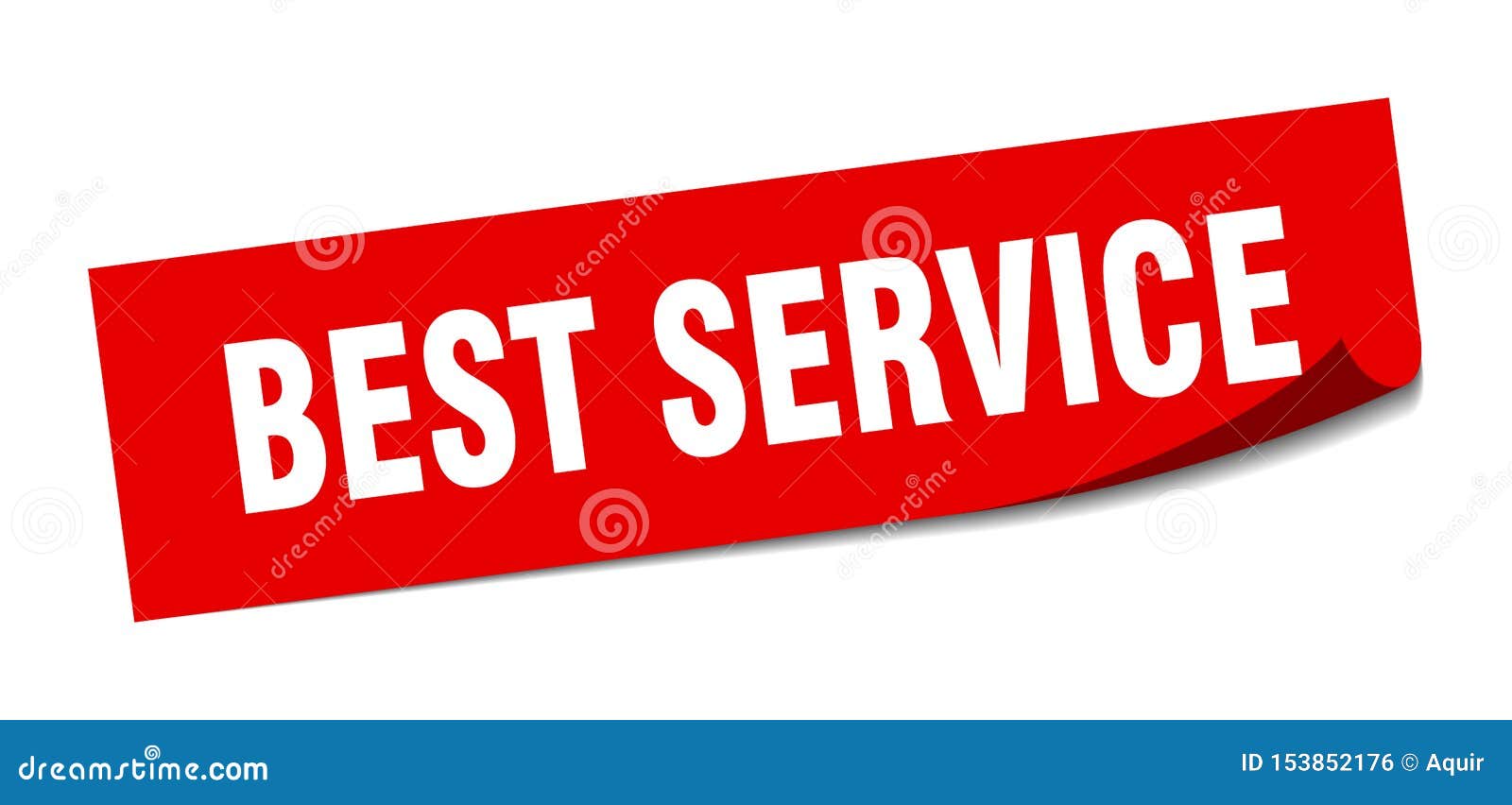 Best service sticker. stock vector. Illustration of vector - 153852176