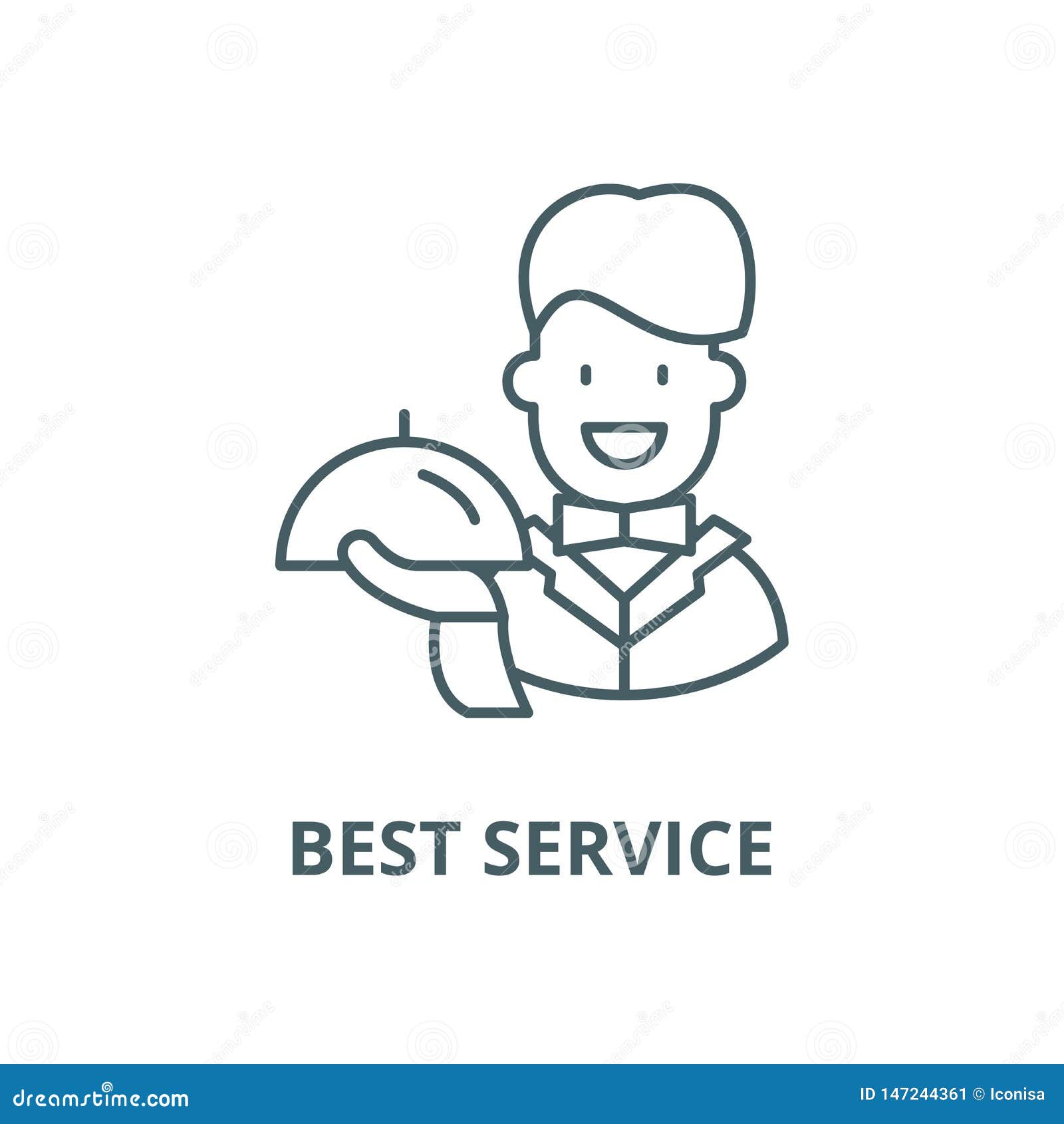 Best Service Vector Line Icon, Linear Concept, Outline Sign, Symbol ... Best Service Vector Line Icon, Linear Concept, Outline Sign, Symbol ...