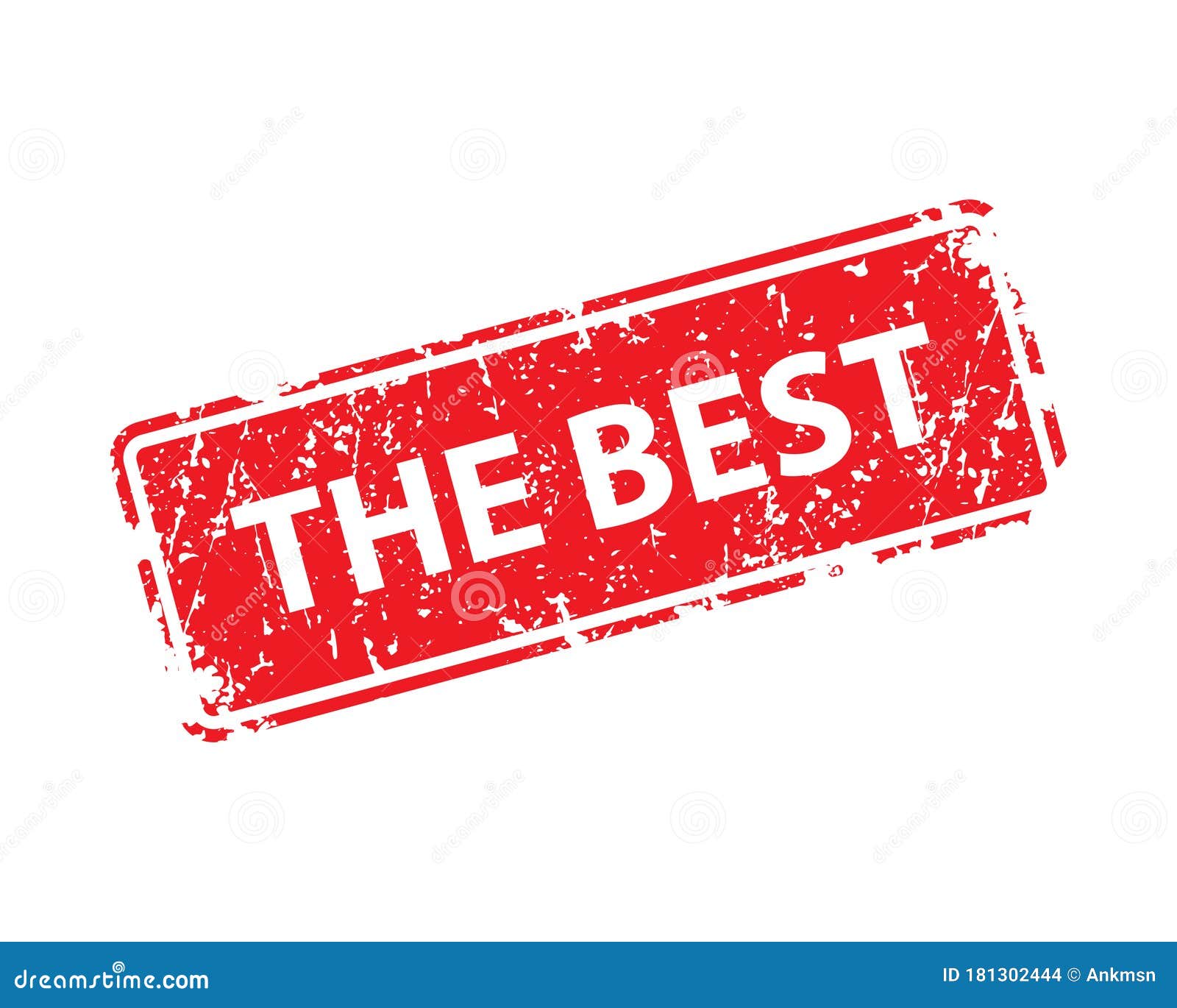 The Best Sign Sticker. Stamp Vector Texture Stock Vector - Illustration ...