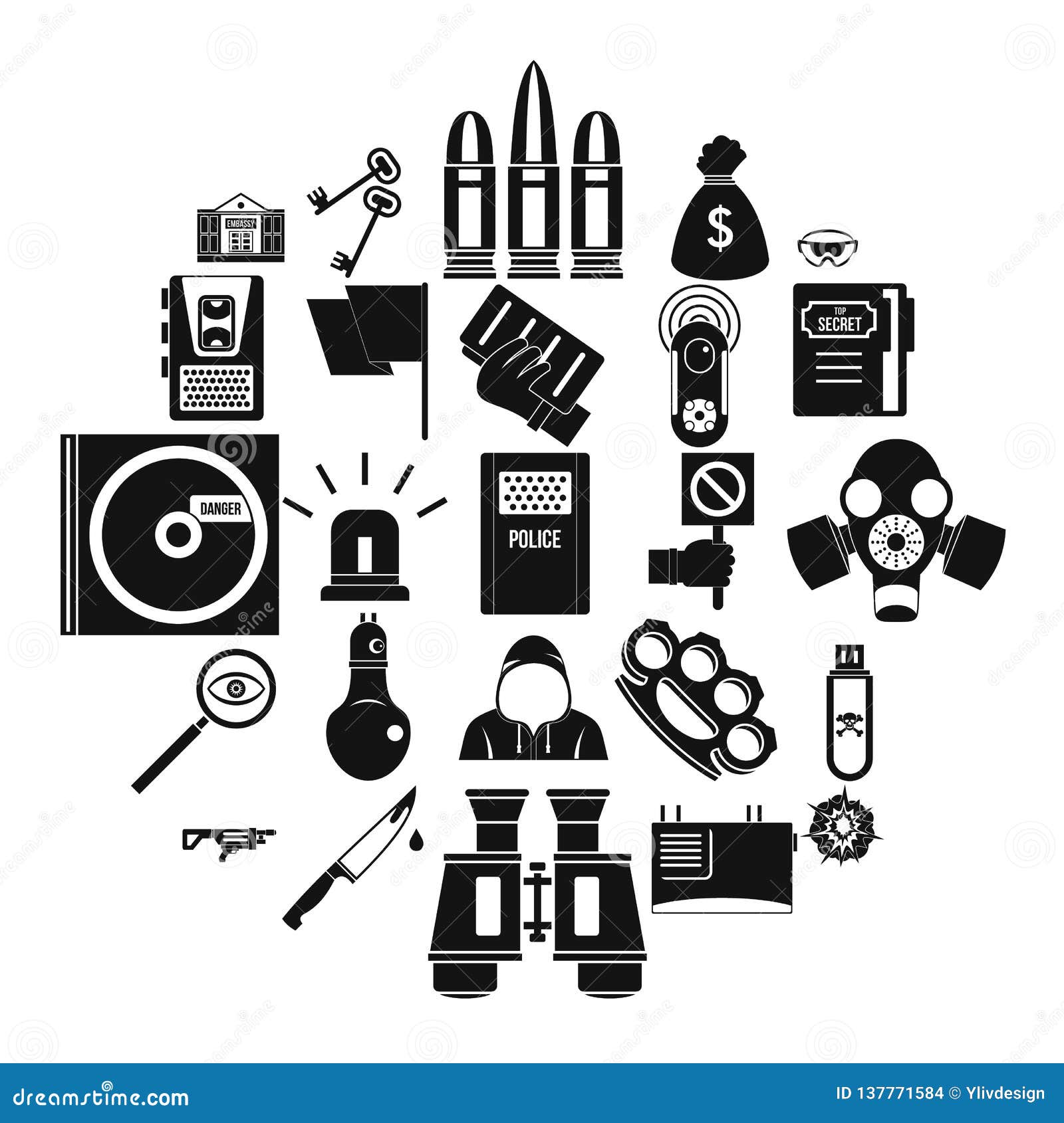 Best Software Icons Set, Simple Style Stock Vector - Illustration of ...