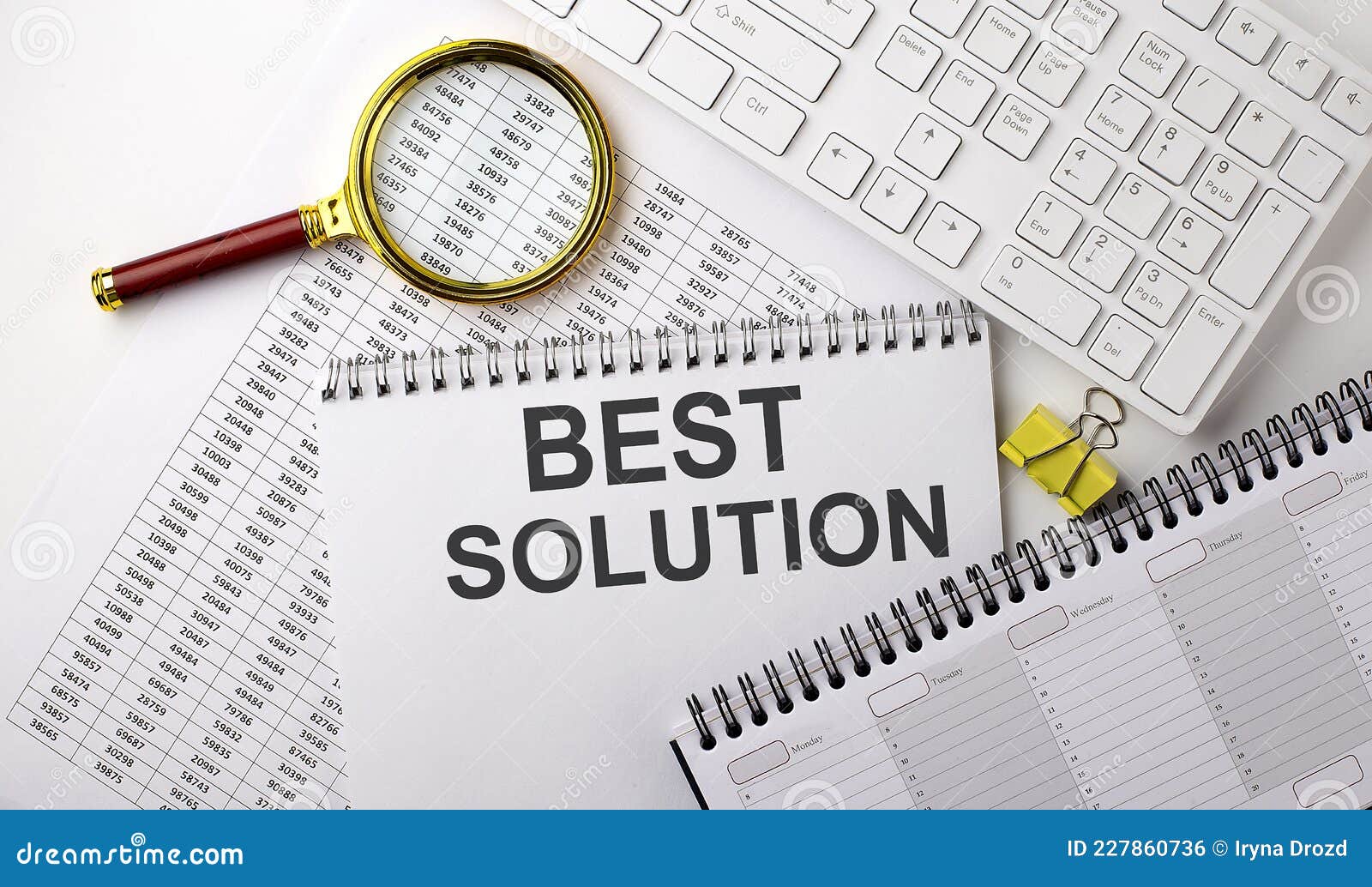 BEST SOLUTION Text Written on Notebook on Chart with Keyboard and ...