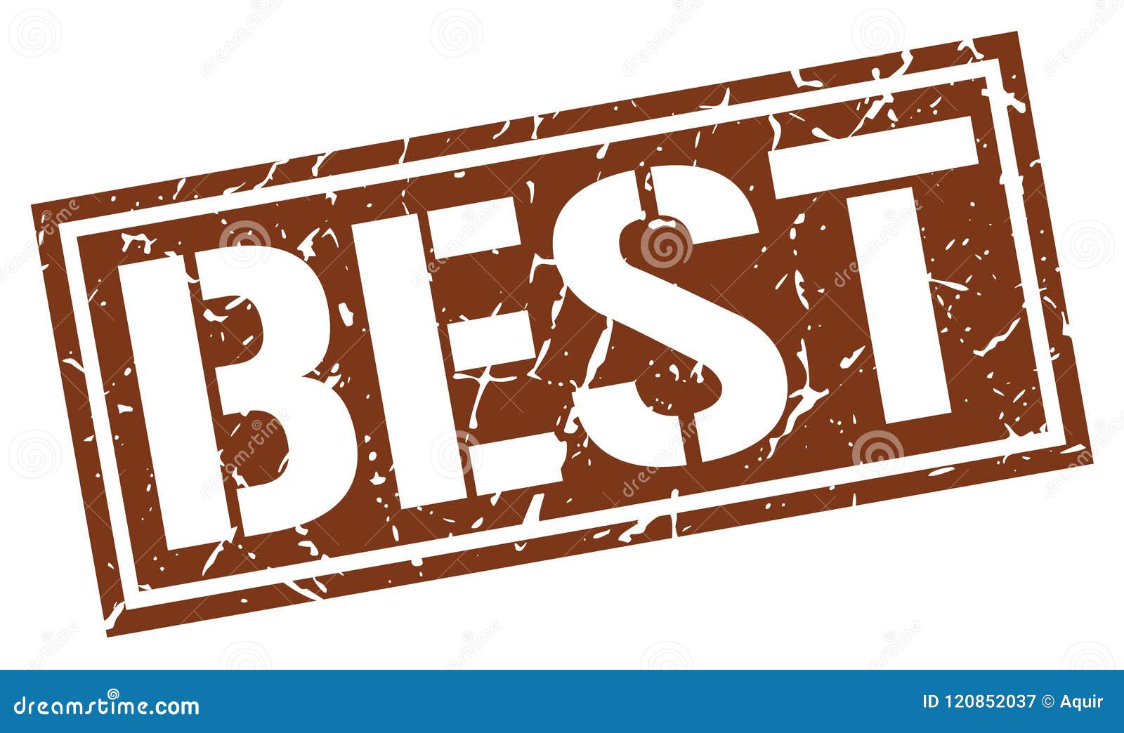 Best stamp stock vector. Illustration of grungy, rubber - 120852037