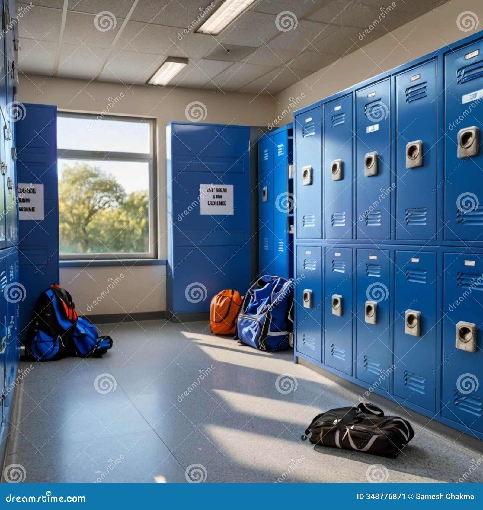 The Best Storage Solutions for Your School Locker Stock Illustration ...