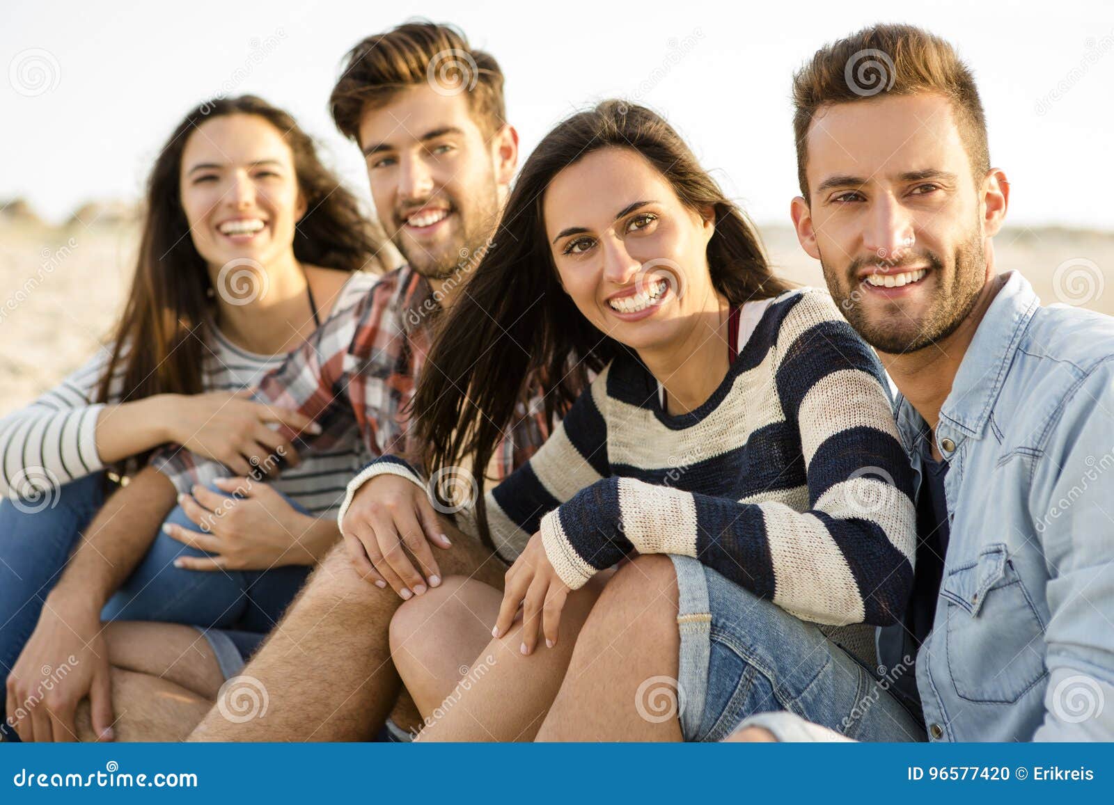 The Best Summer is with Friends Stock Photo - Image of fashion, couples ...