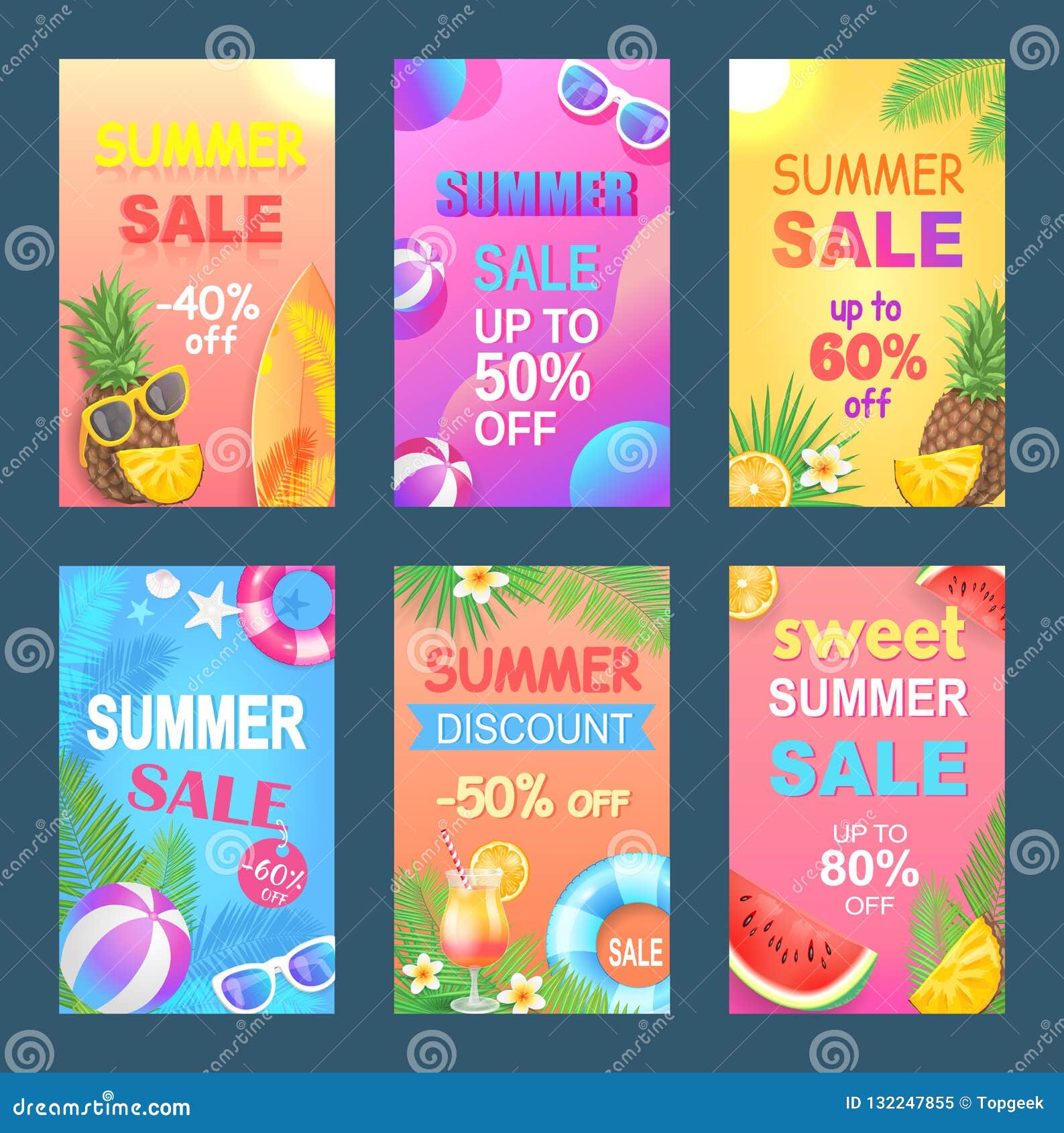 Best Summer Offer Discount Vector Illustration Stock Vector ...