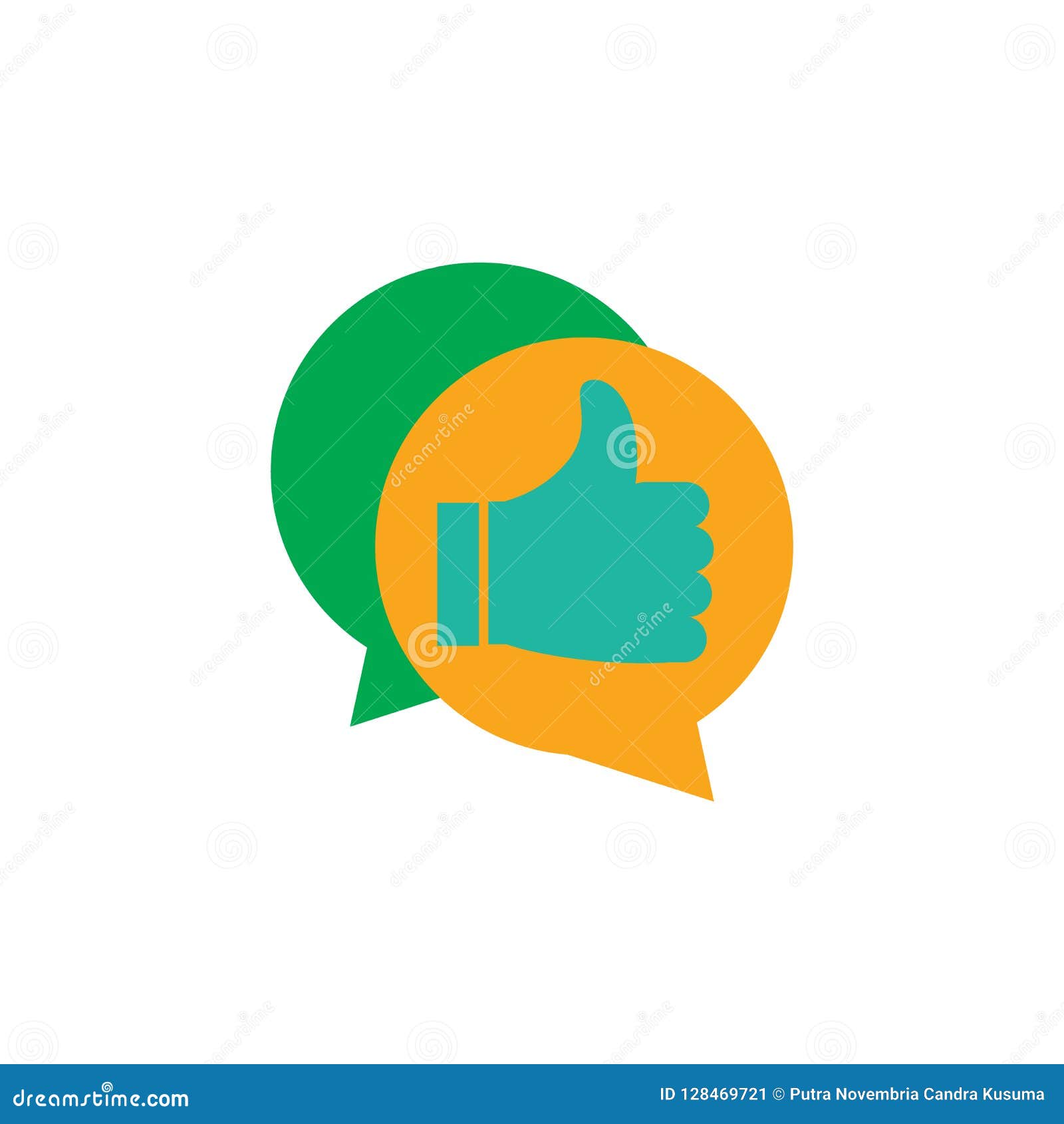 Best Talk Logo Icon Design stock vector. Illustration of design - 128469721