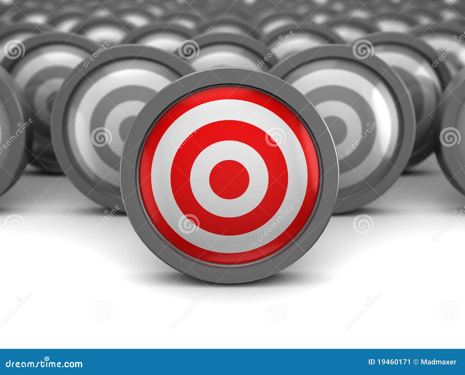 Best target stock illustration. Illustration of goal - 19460171