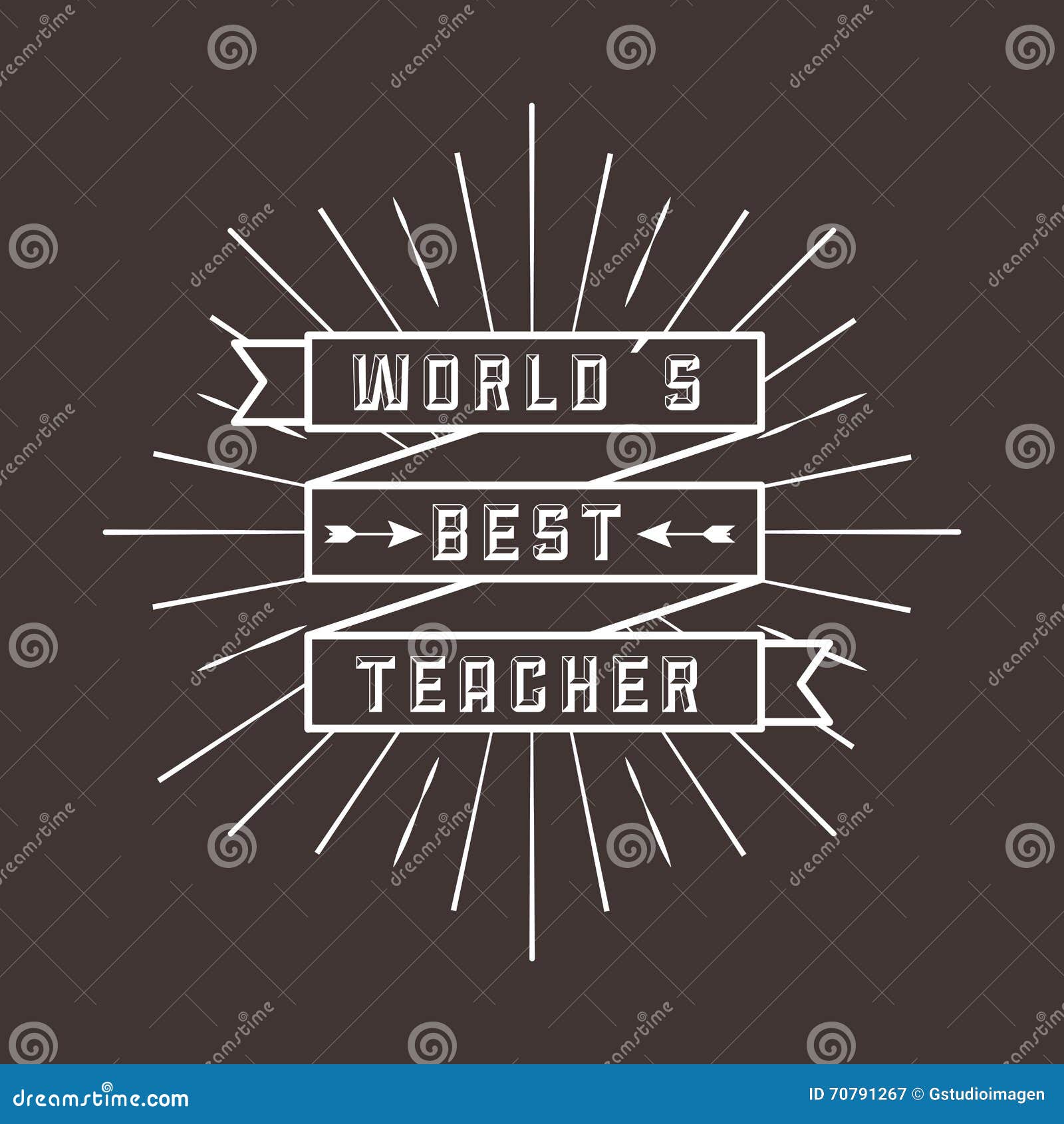 Best teacher design stock illustration. Illustration of student - 70791267
