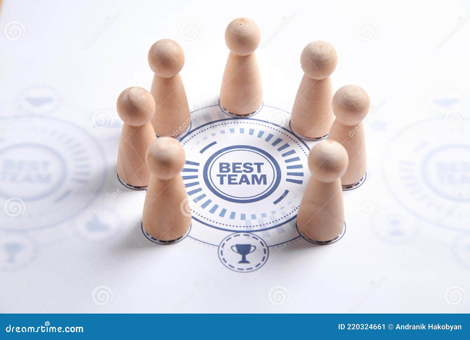 Best Team Concept. Business Stock Image - Image of strategy, solution ...