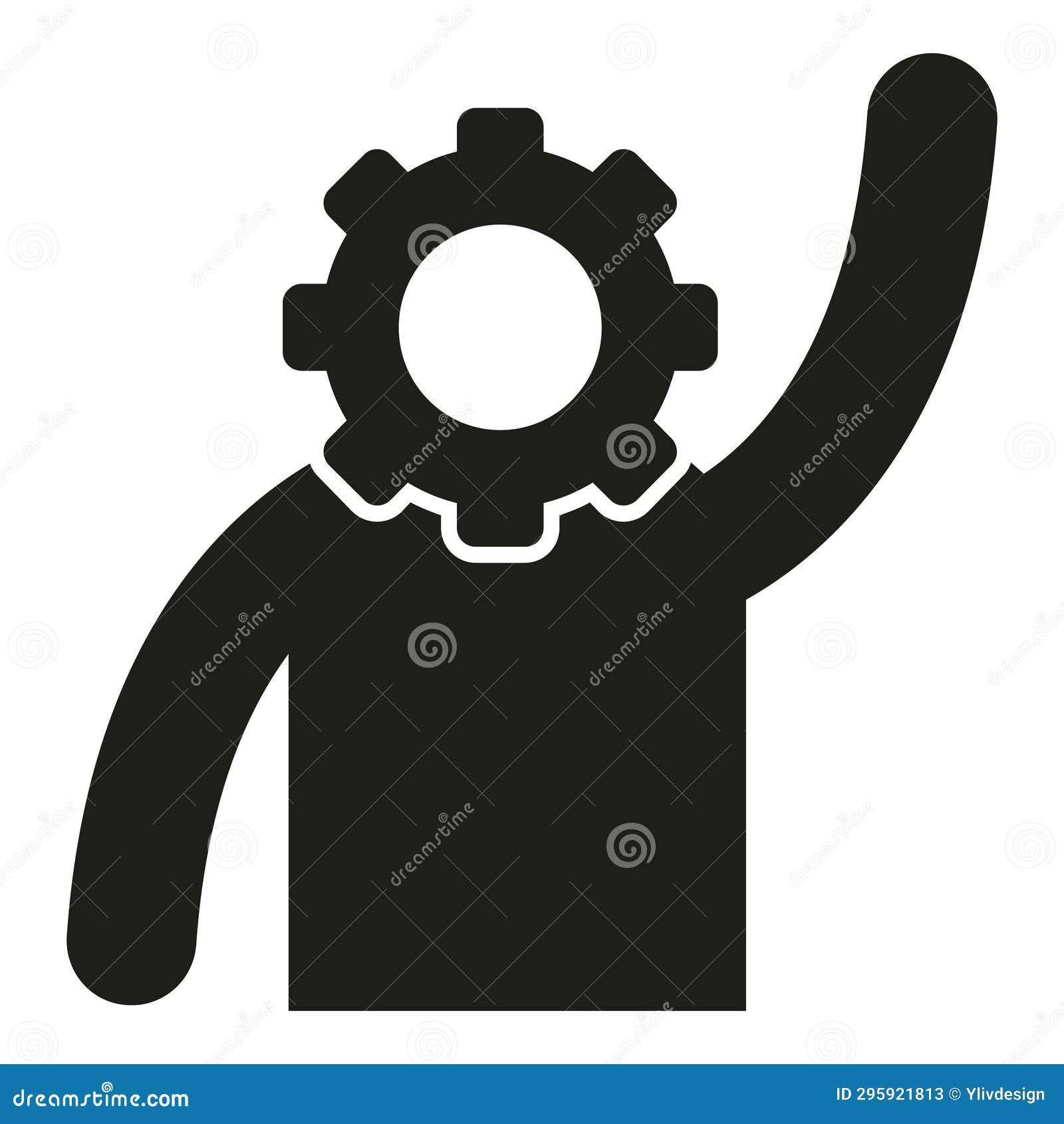 Best Tech Realization Icon Simple Vector. Goal Vision Stock Vector ...