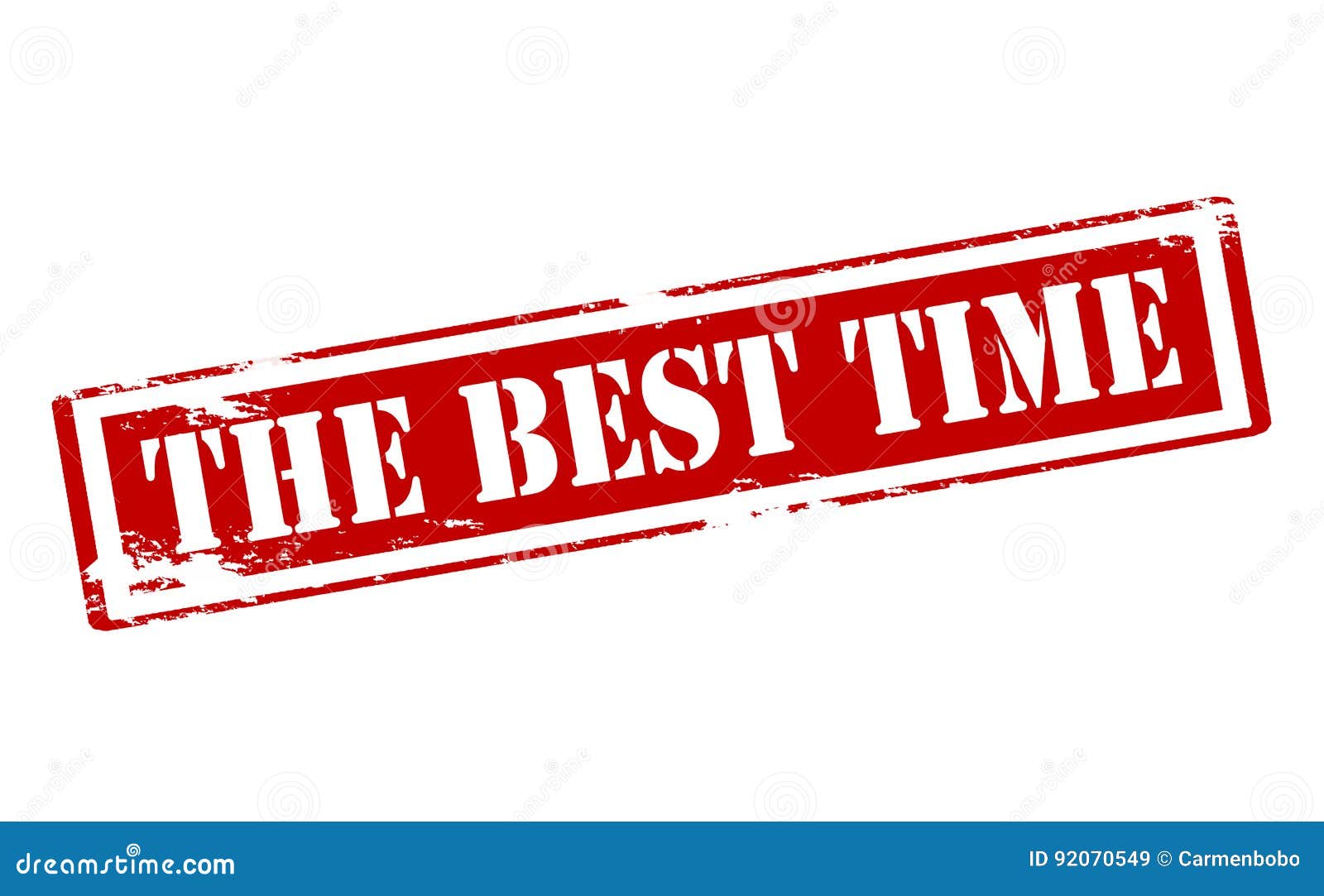 The best time stock illustration. Illustration of rectangular - 92070549