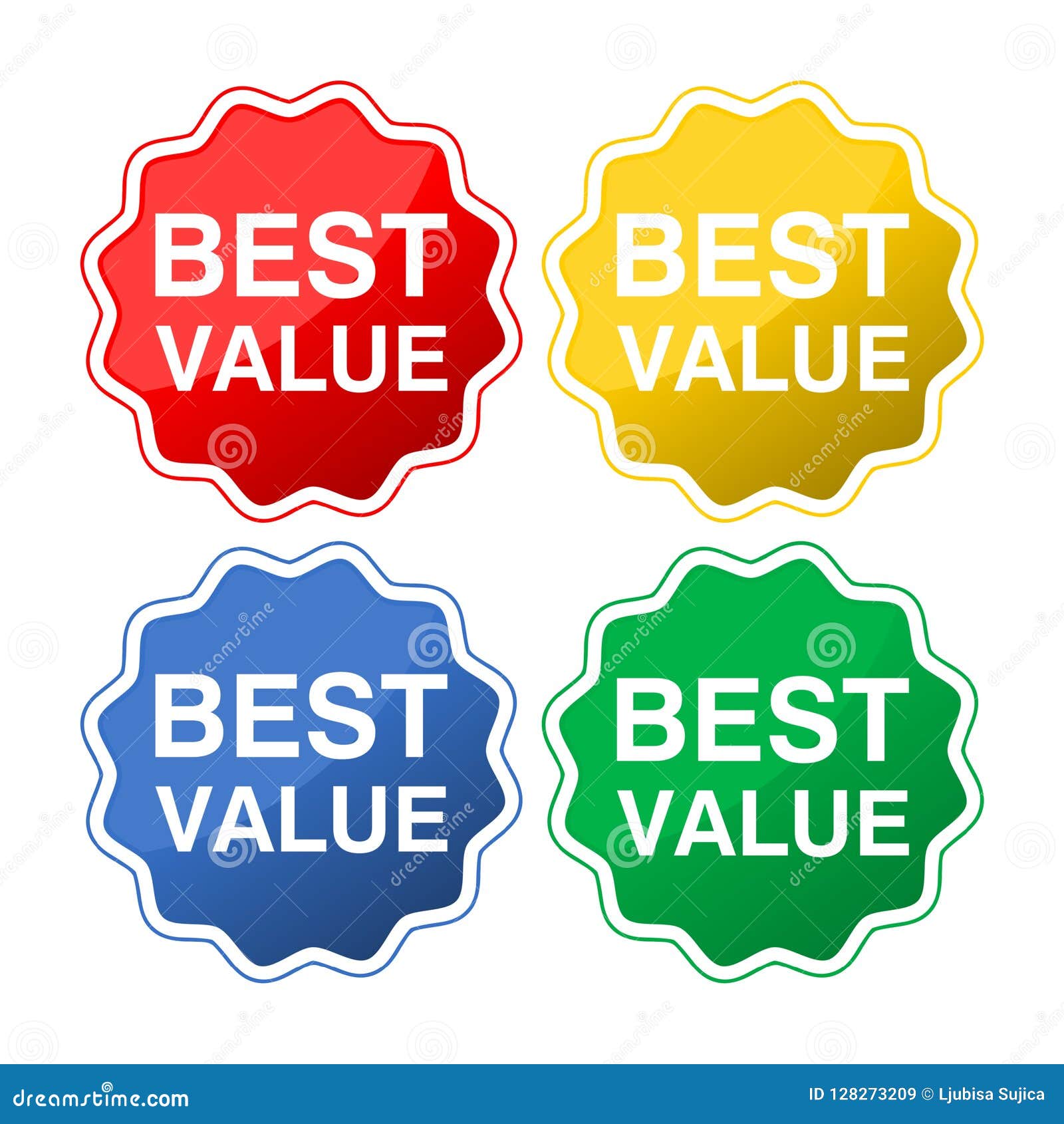 Best value icons stock vector. Illustration of advertising - 128273209