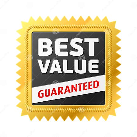 Best Value label stock vector. Illustration of merit - 12806151