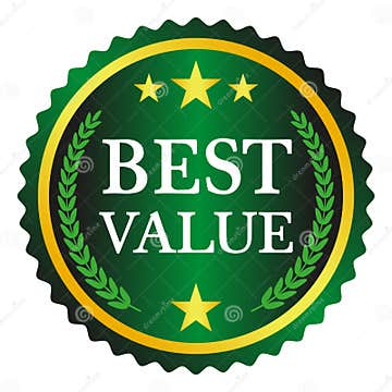Best value label stock illustration. Illustration of service - 85680409