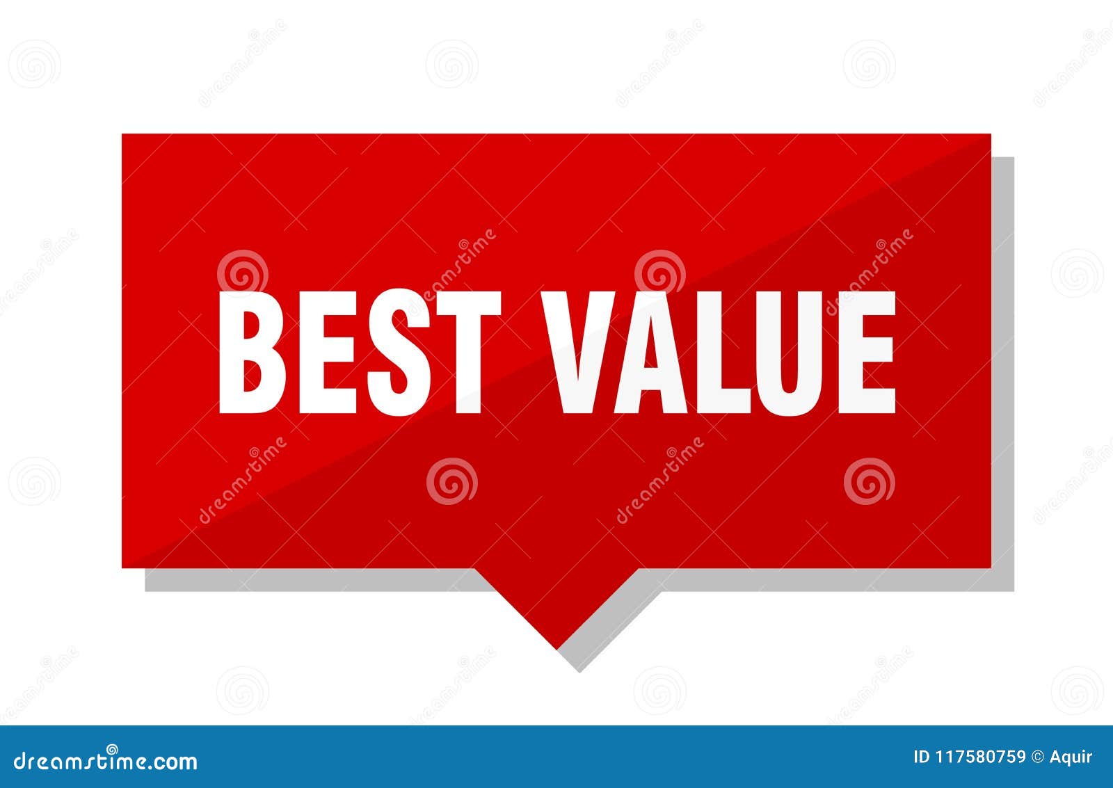 Best value red tag stock vector. Illustration of isolated - 117580759