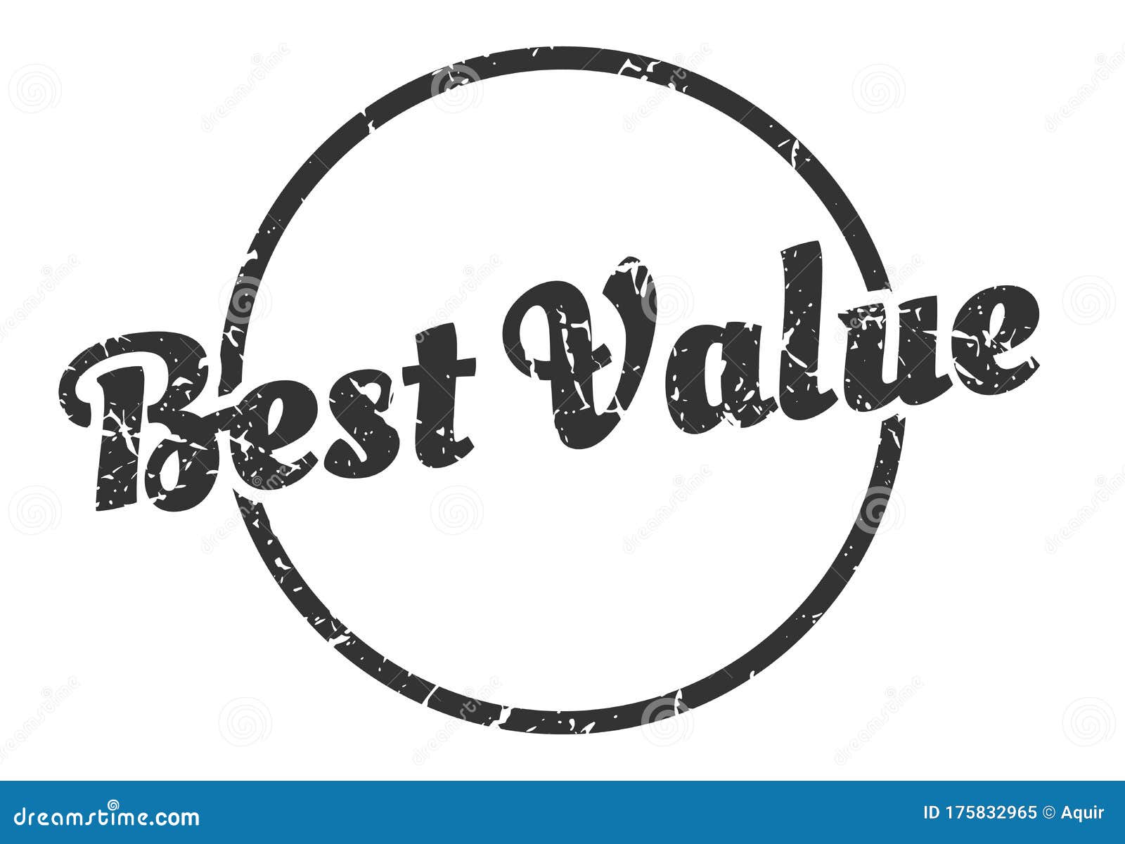 Best Value Sign. Best Value Round Vintage Stamp Stock Vector ...