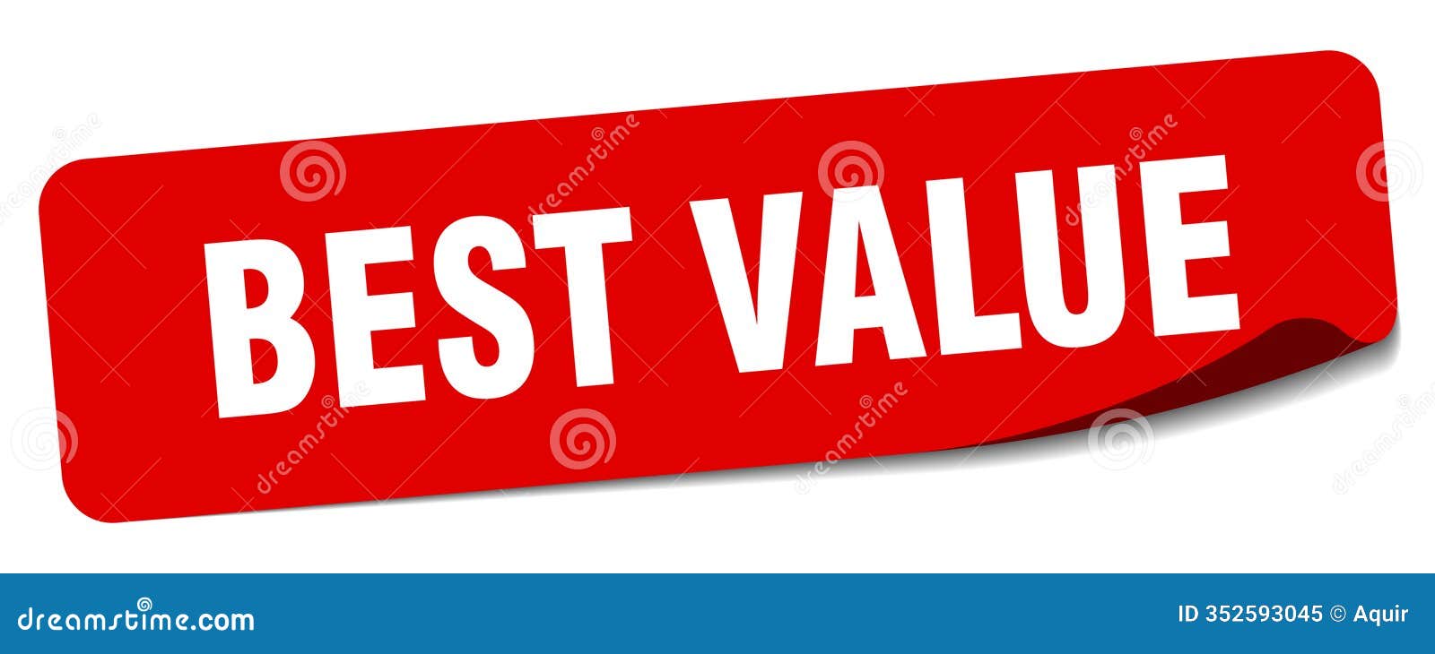 Best Value Sticker. Best Value Label Stock Vector - Illustration of ...