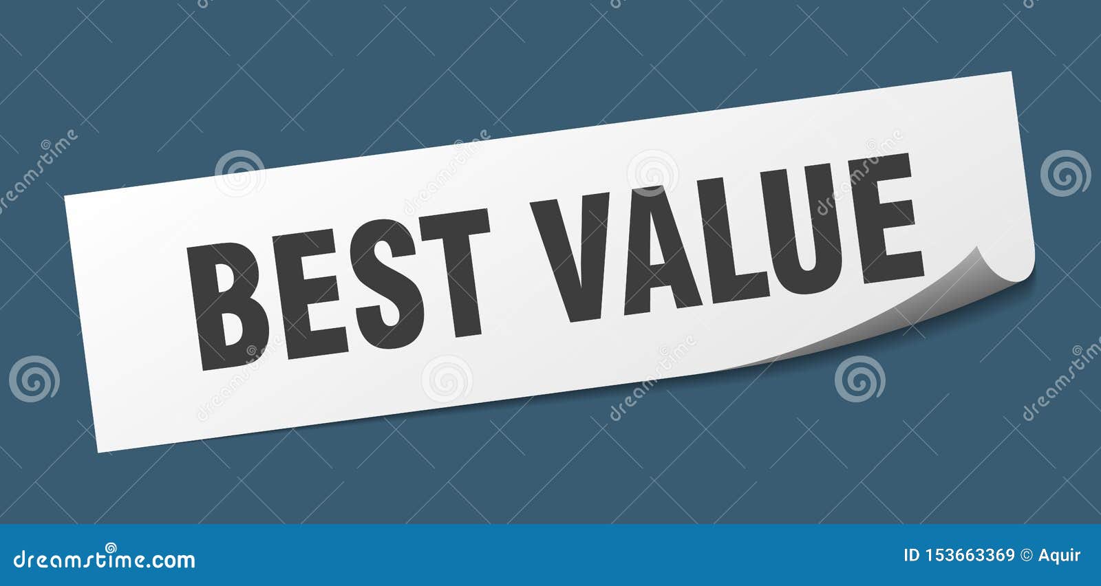 Best value sticker. stock vector. Illustration of element - 153663369