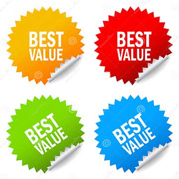 Best value sticker stock vector. Illustration of note - 63501529