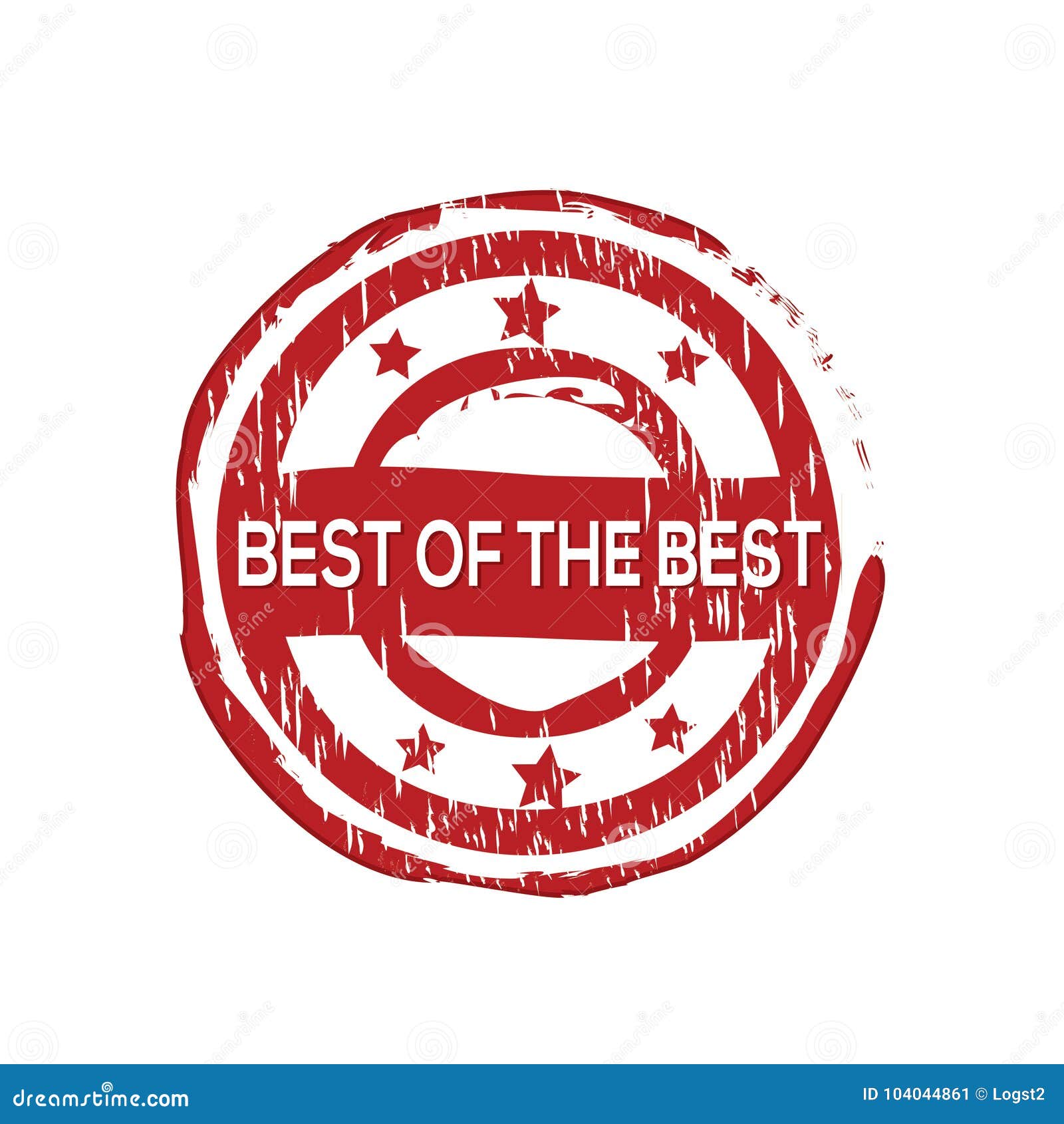 `Best of the Best` Vector Rubber Stamp Stock Vector - Illustration of ...