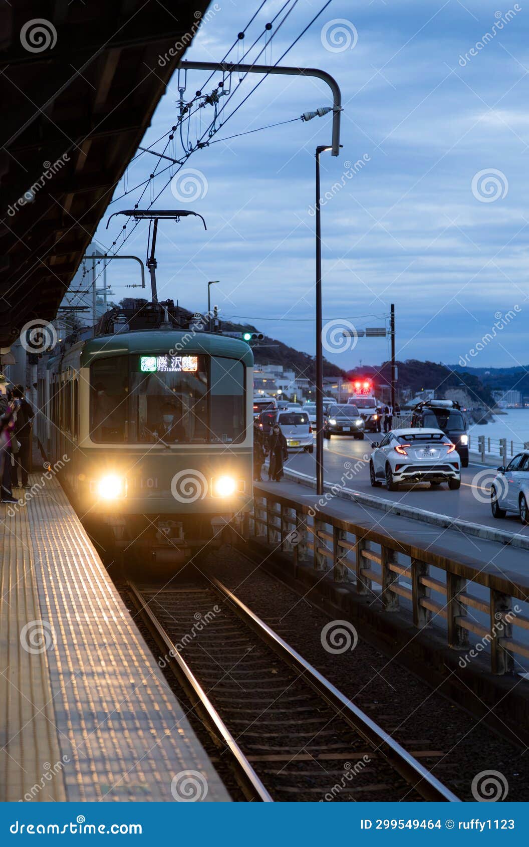 The best view in Japan editorial stock image. Image of crossing - 299549464