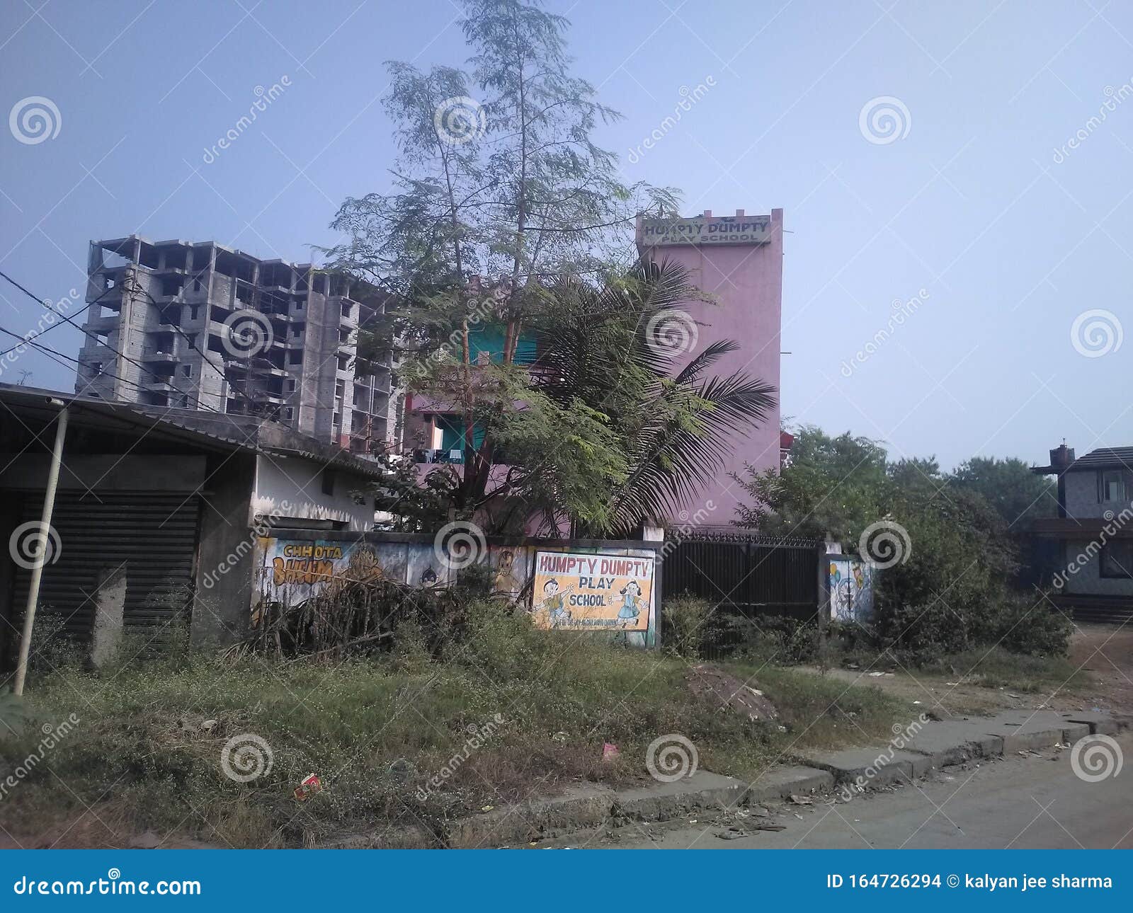 Best Way of Adityapur Road Side Editorial Stock Image - Image of road ...