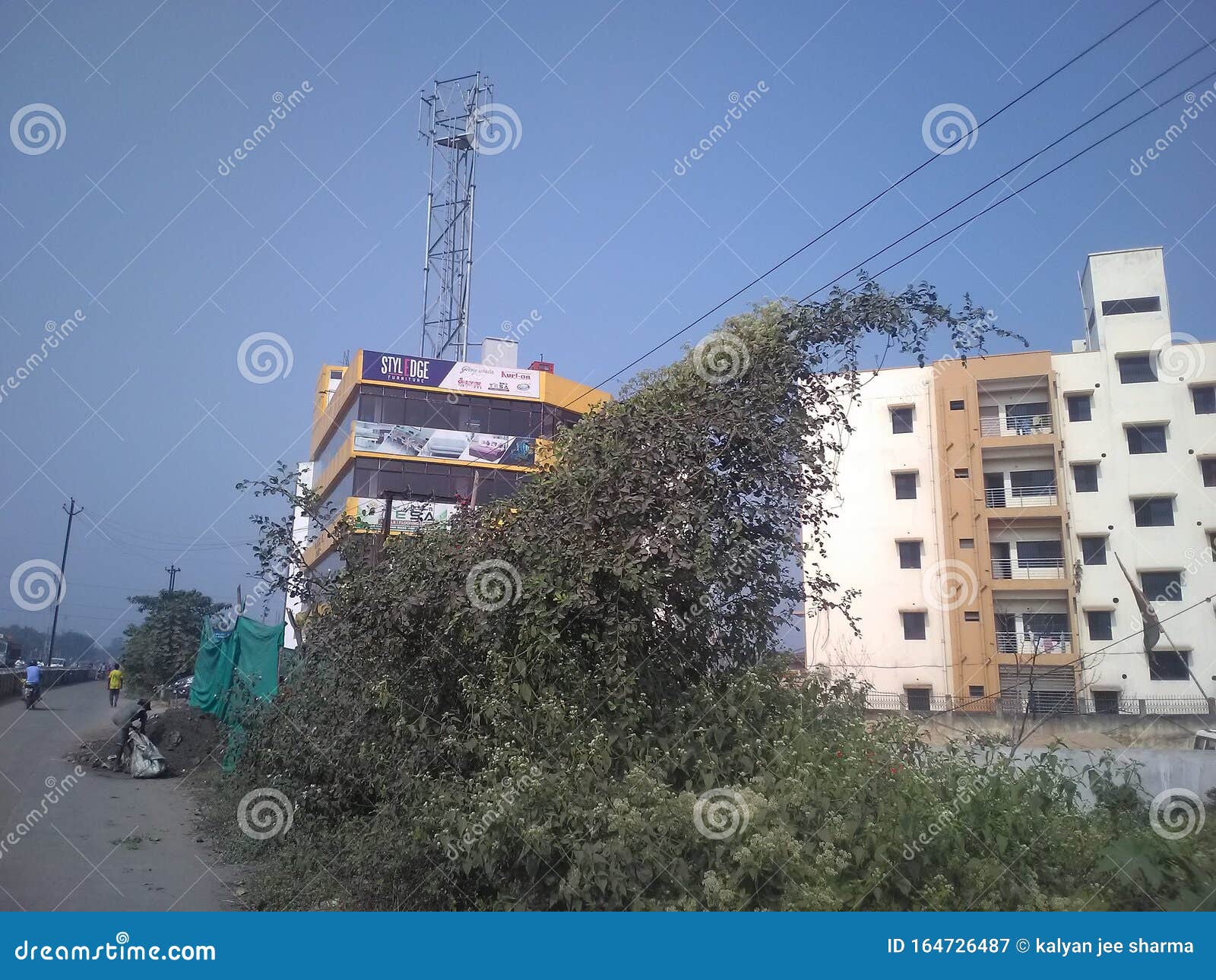 Best Way of Adityapur Road Side Editorial Photography - Image of side ...