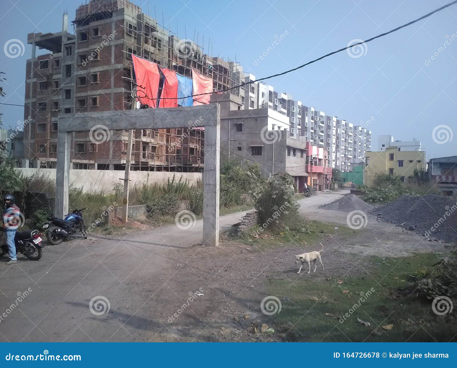 Best Way of Adityapur Road Side Editorial Stock Photo - Image of ...