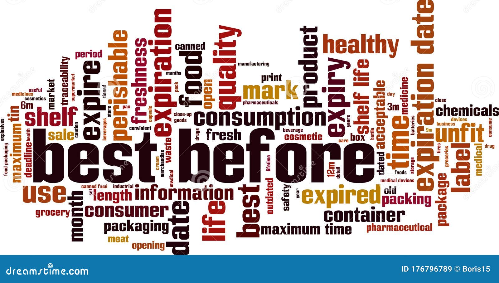 Best before word cloud stock vector. Illustration of month - 176796789