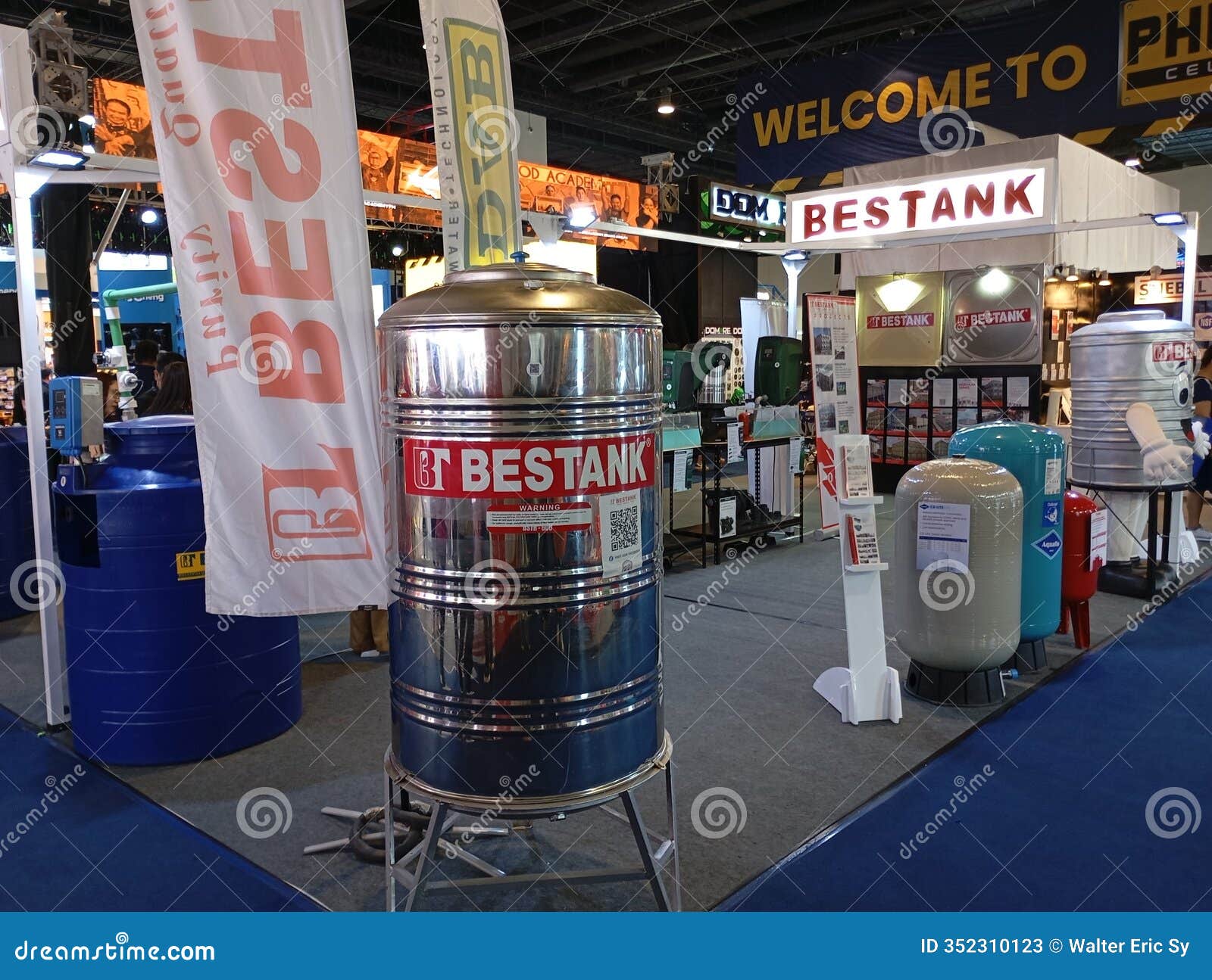 Bestank Booth at Philconstruct Expo in Pasay, Philippines Editorial ...