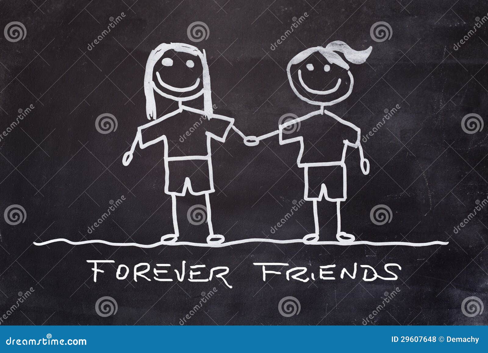 Beste Freunde Für Immer Lizenzfreie Stockfotos - Bild: 29607648