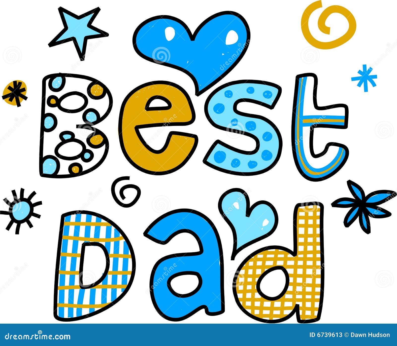 Beste papa stock illustratie. Illustration of grafisch - 6739613