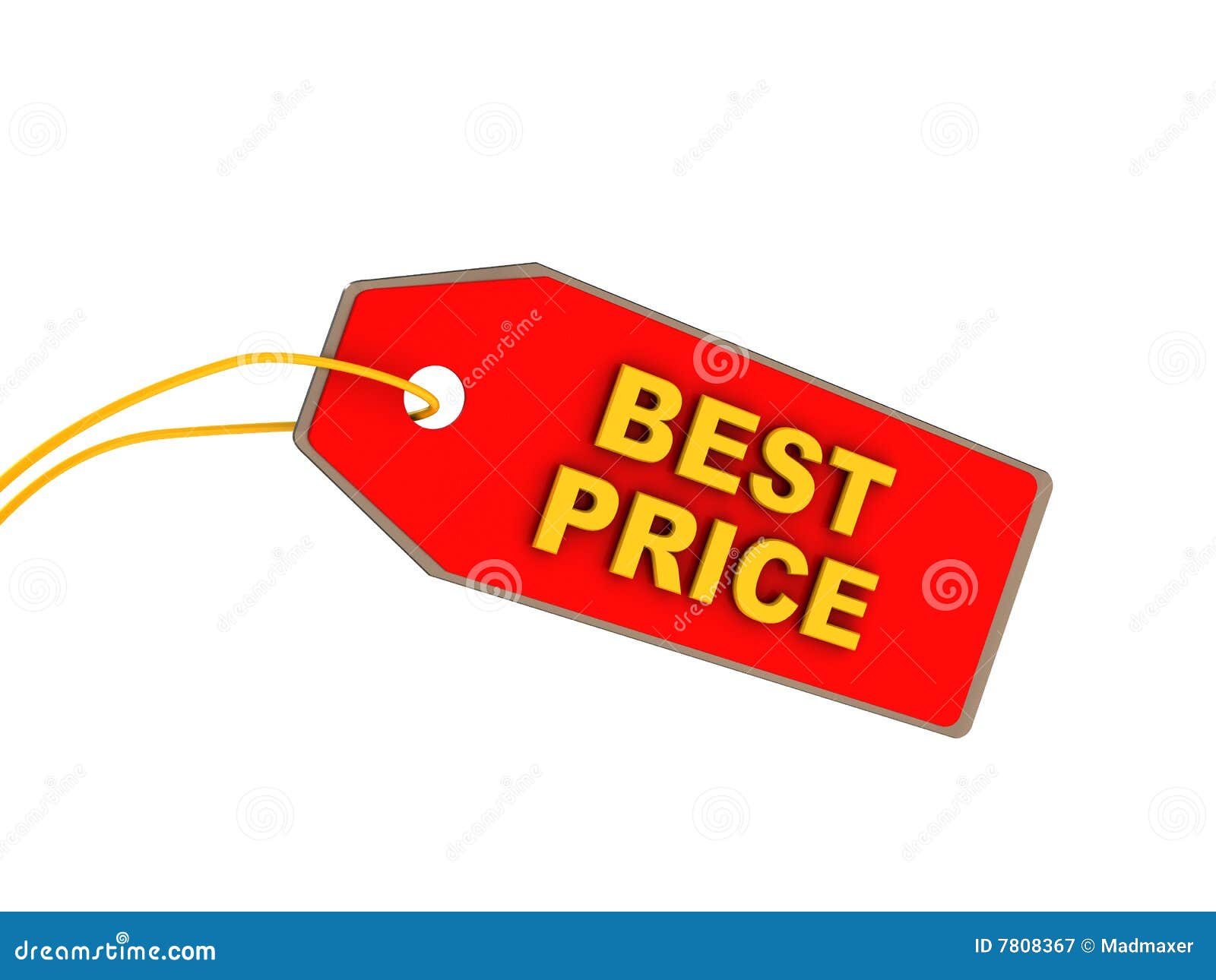 Bester Preis stock abbildung. Illustration von papier - 7808367