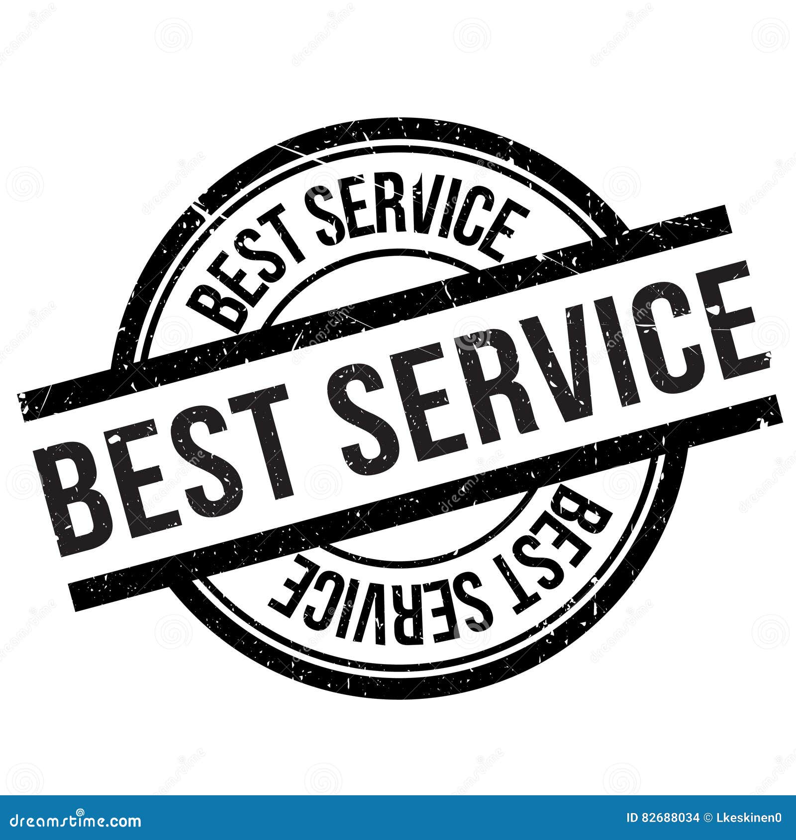 Bester Service-Stempel stock abbildung. Illustration von getrennt ...