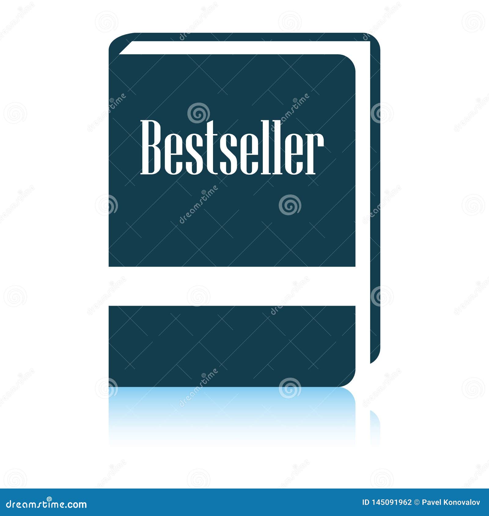 Bestseller book icon stock vector. Illustration of bookstore - 145091962