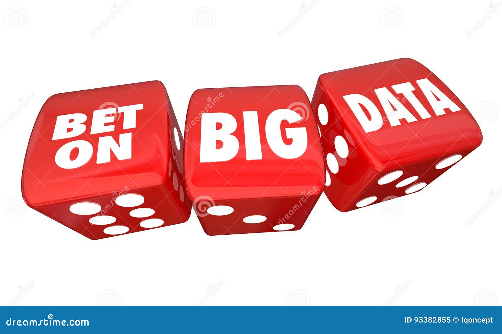 Bet on Big Data Rolling Dice Information Database Service Stock ...