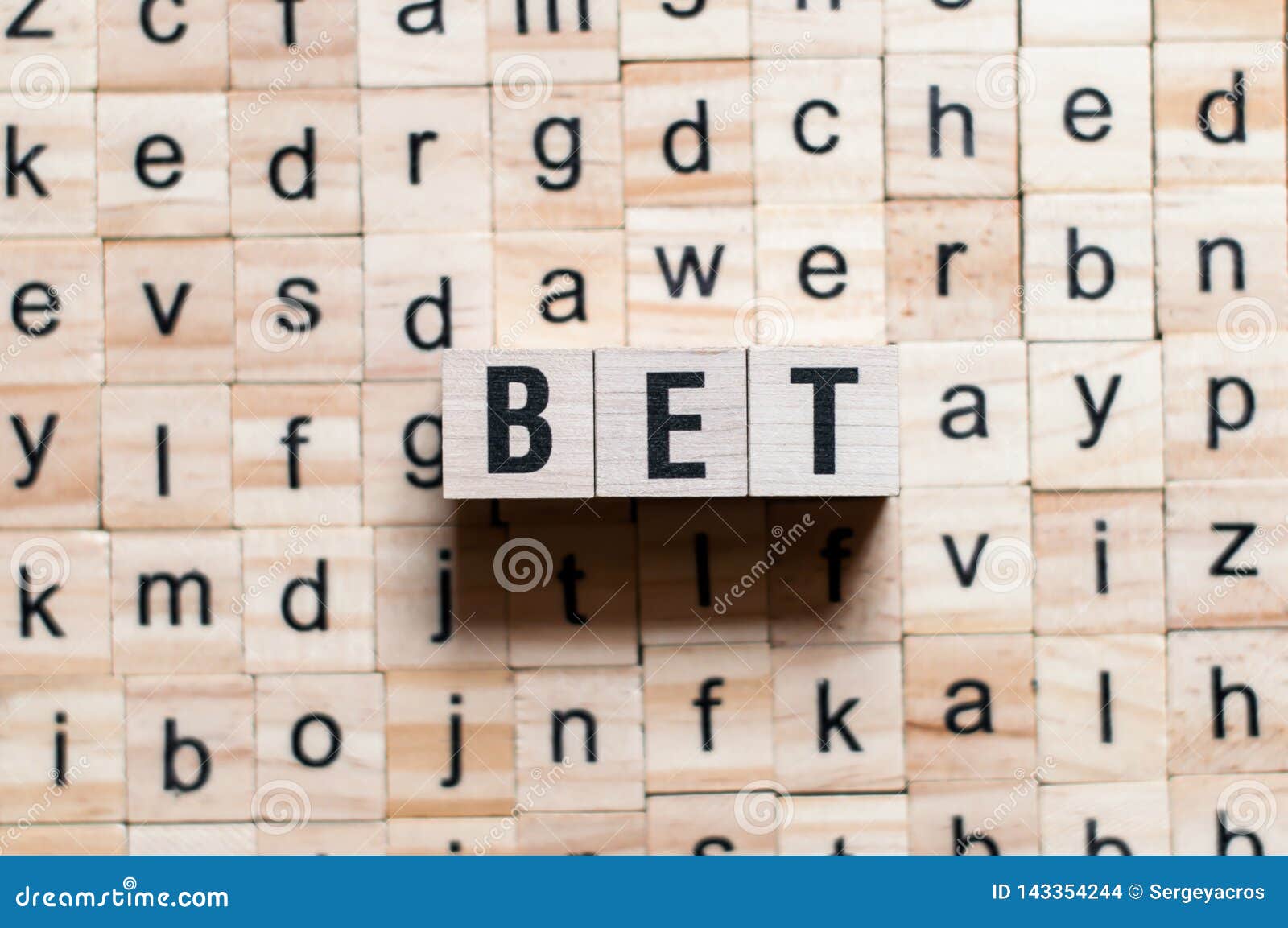 Bet word concept stock photo. Image of concept, luck - 143354244