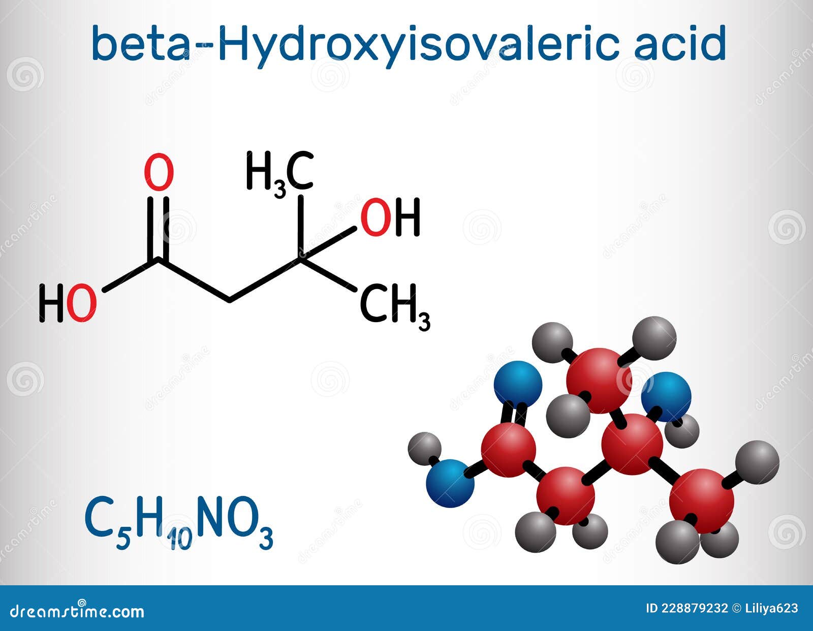 Beta-hydroxy Beta-methylbutyric Acid, HMB, Beta-Hydroxyisovaleric Acid ...