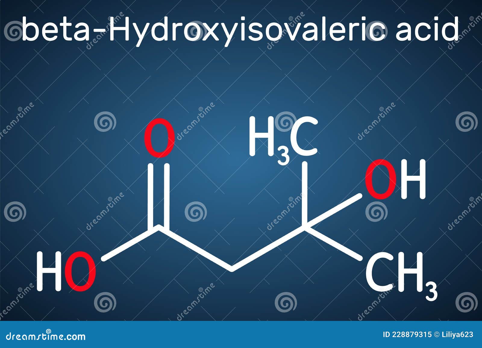 Beta-hydroxy Beta-methylbutyric Acid, HMB, Beta-Hydroxyisovaleric Acid ...