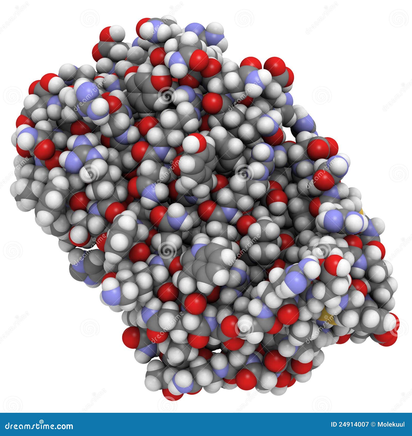 Beta Molecola Dell'interferone Illustrazione di Stock - Illustrazione ...
