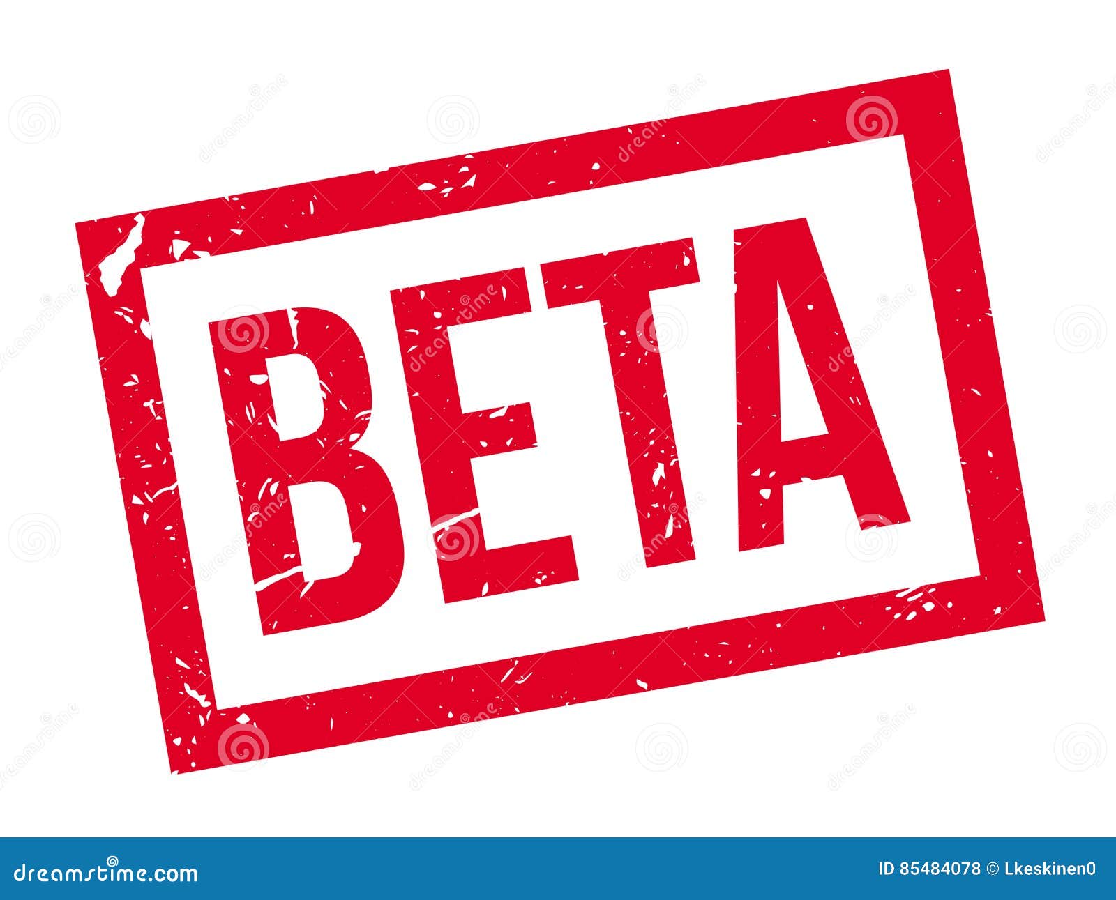 Beta rubber stamp stock vector. Illustration of seal - 85484078